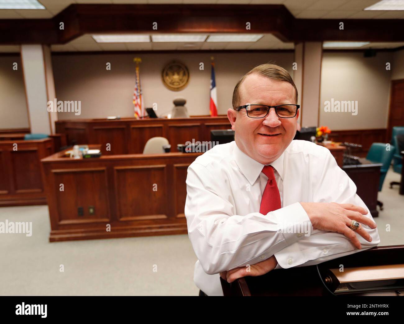 In this March 13, 2019, photo U.S. Magistrate Judge Ronald Clark ...
