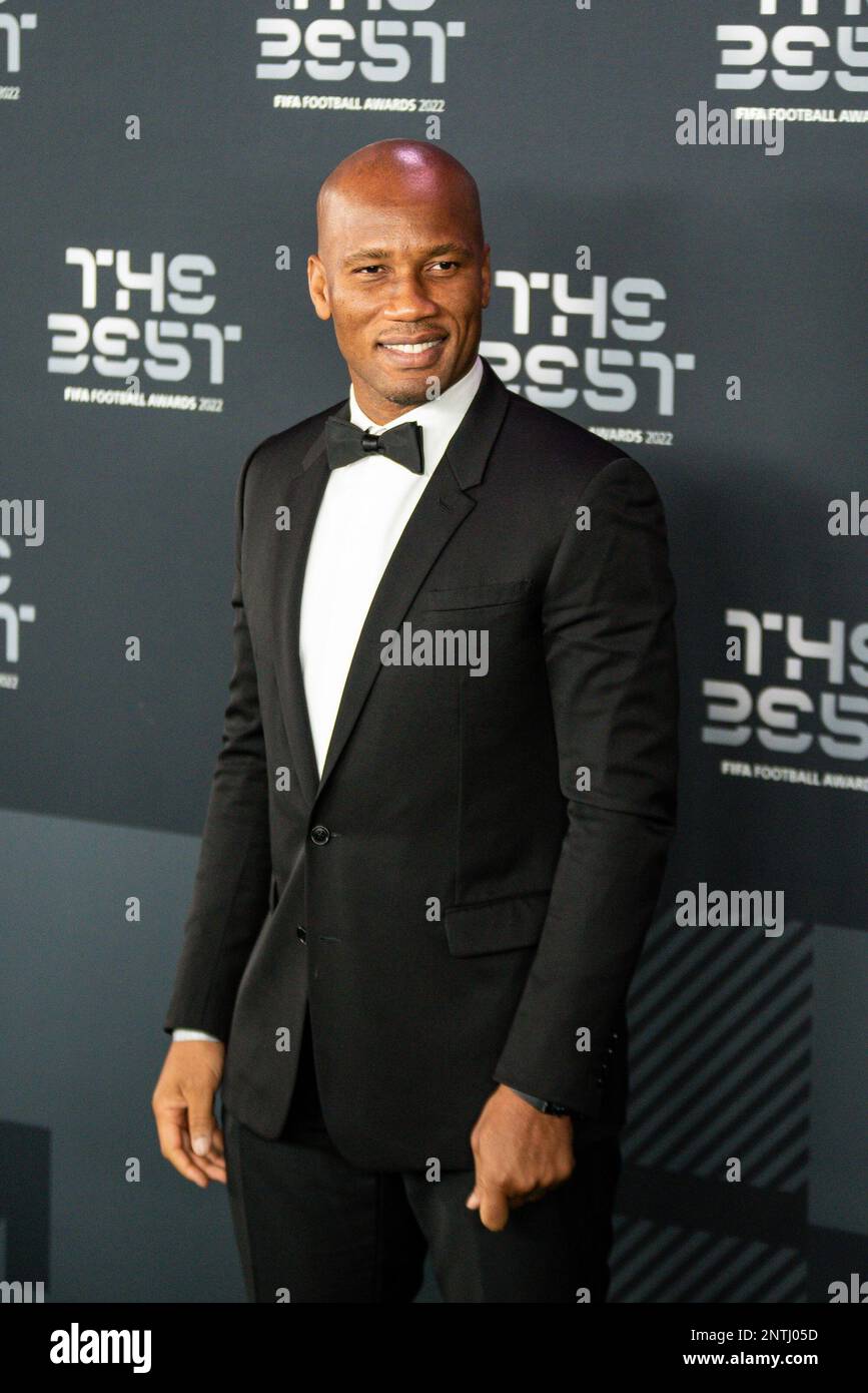 Didier Drogba during The Best FIFA Football Awards 2022 on February 27 ...
