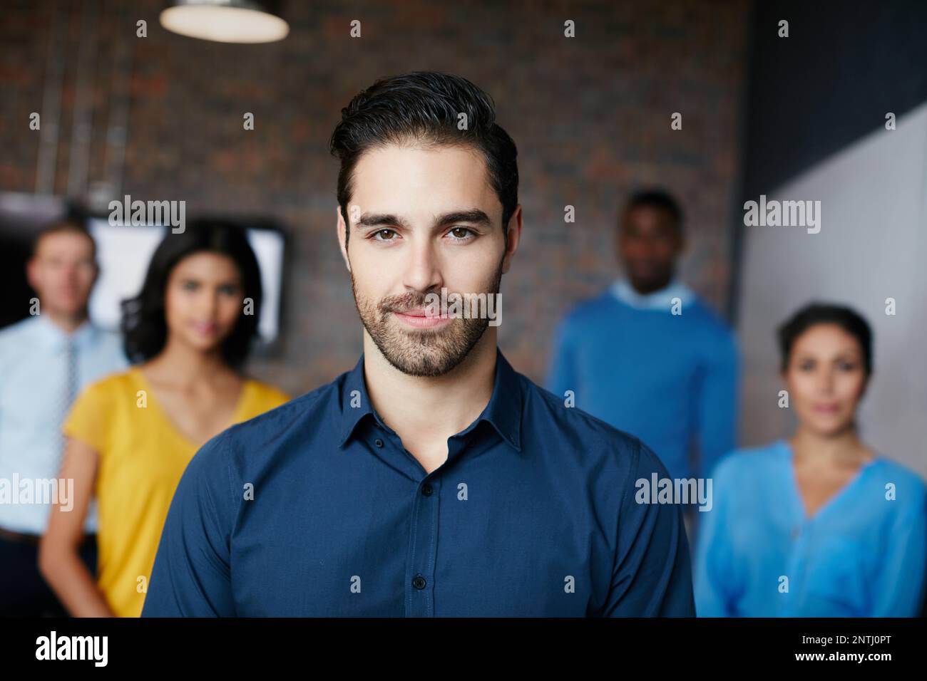 Were fully committed to success. Cropped portrait of a businessman ...