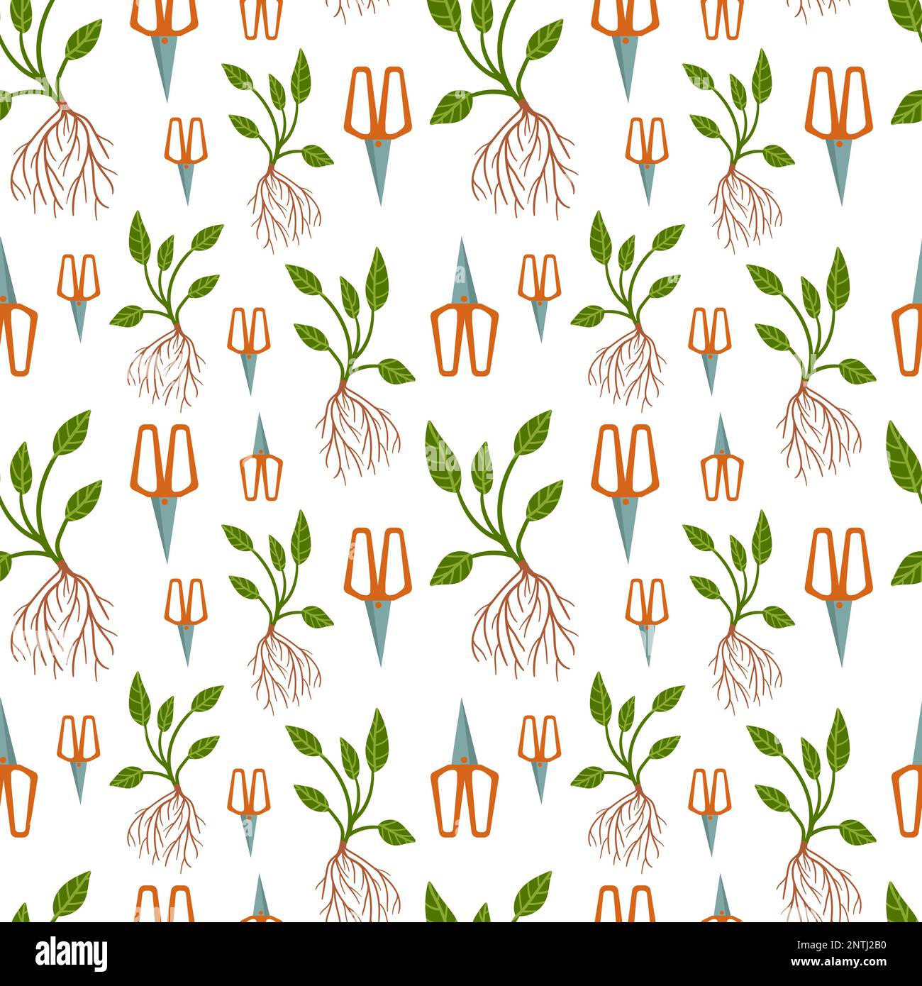 Seedling and roots Stock Vector Images - Alamy