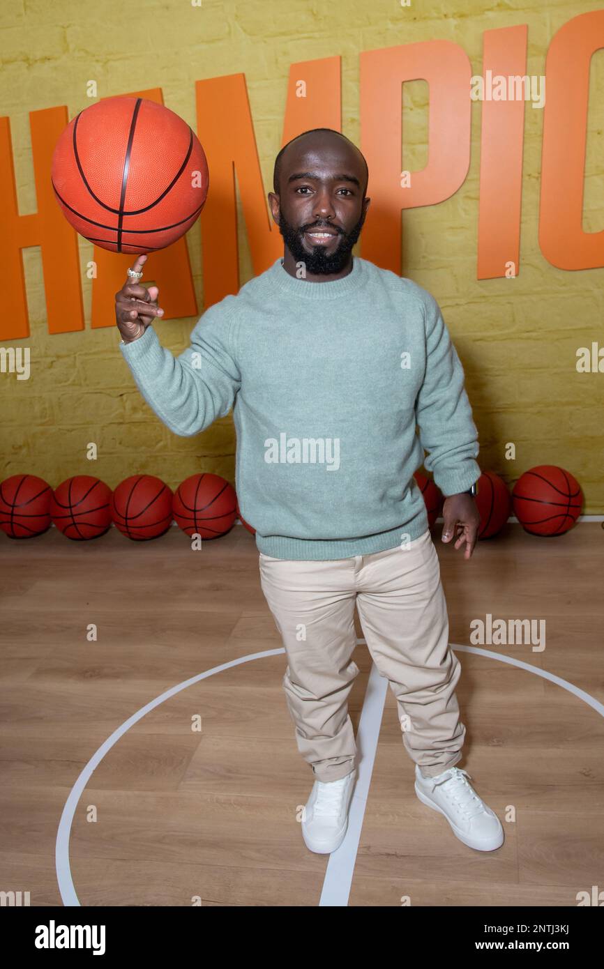 NEW YORK, NEW YORK - FEBRUARY 27: Jahmani "Hot Shot" Swanson of Harlem ...