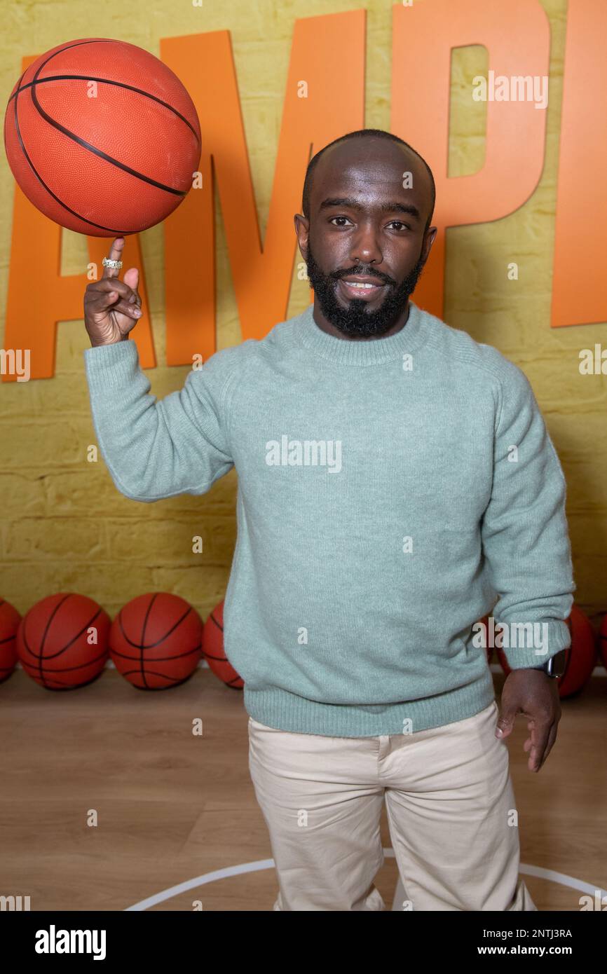 NEW YORK, NEW YORK - FEBRUARY 27: Jahmani "Hot Shot" Swanson of Harlem ...