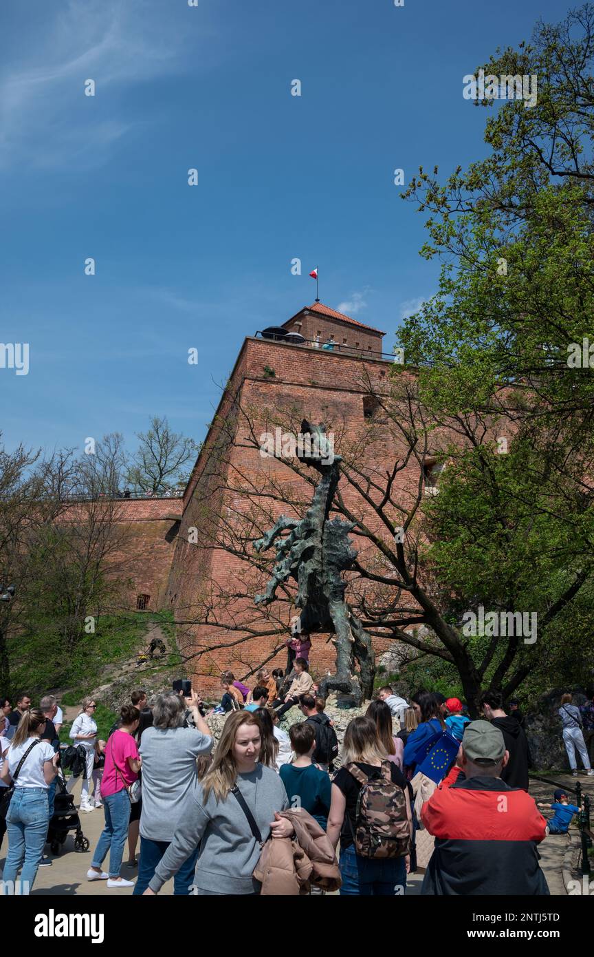 Mythical wawel dragon hi-res stock photography and images - Alamy