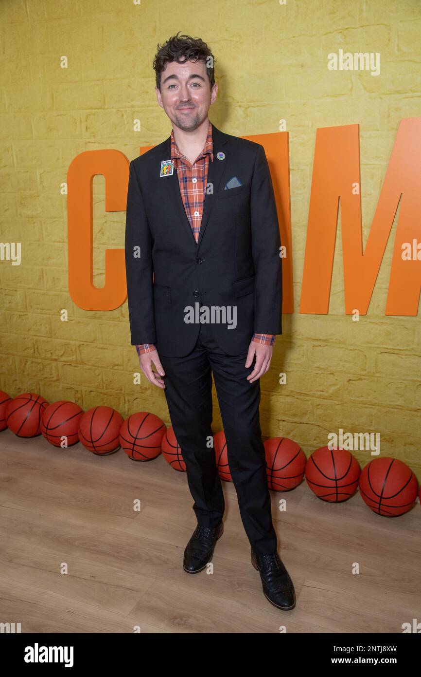 NEW YORK, NEW YORK - FEBRUARY 27: Matt Cook attends the premiere of ...