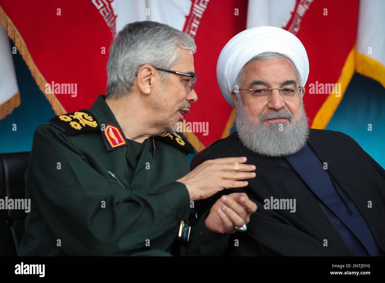 In this photo released by the official website of the office of the ...