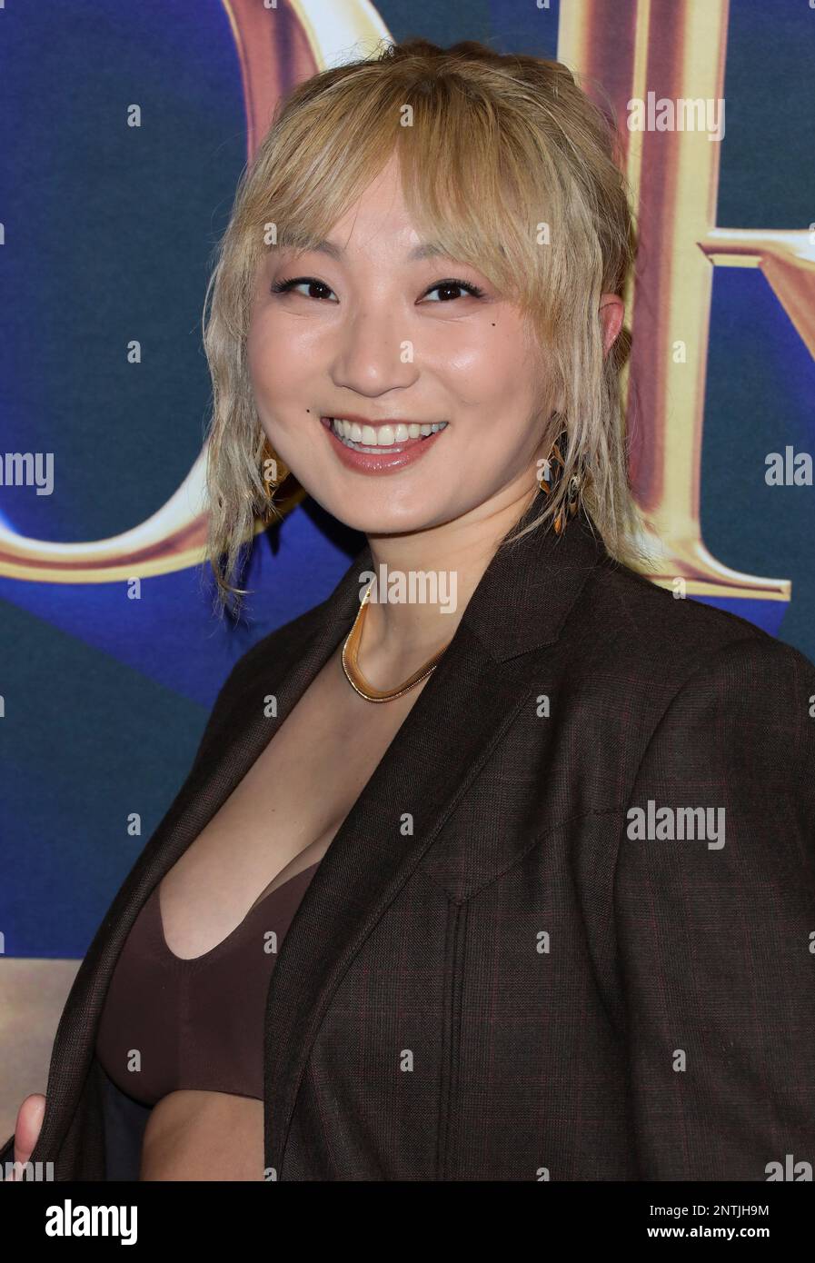 Hollywood, CA , February 27, 2023. Poppy Liu arrives at The Red Carpet ...