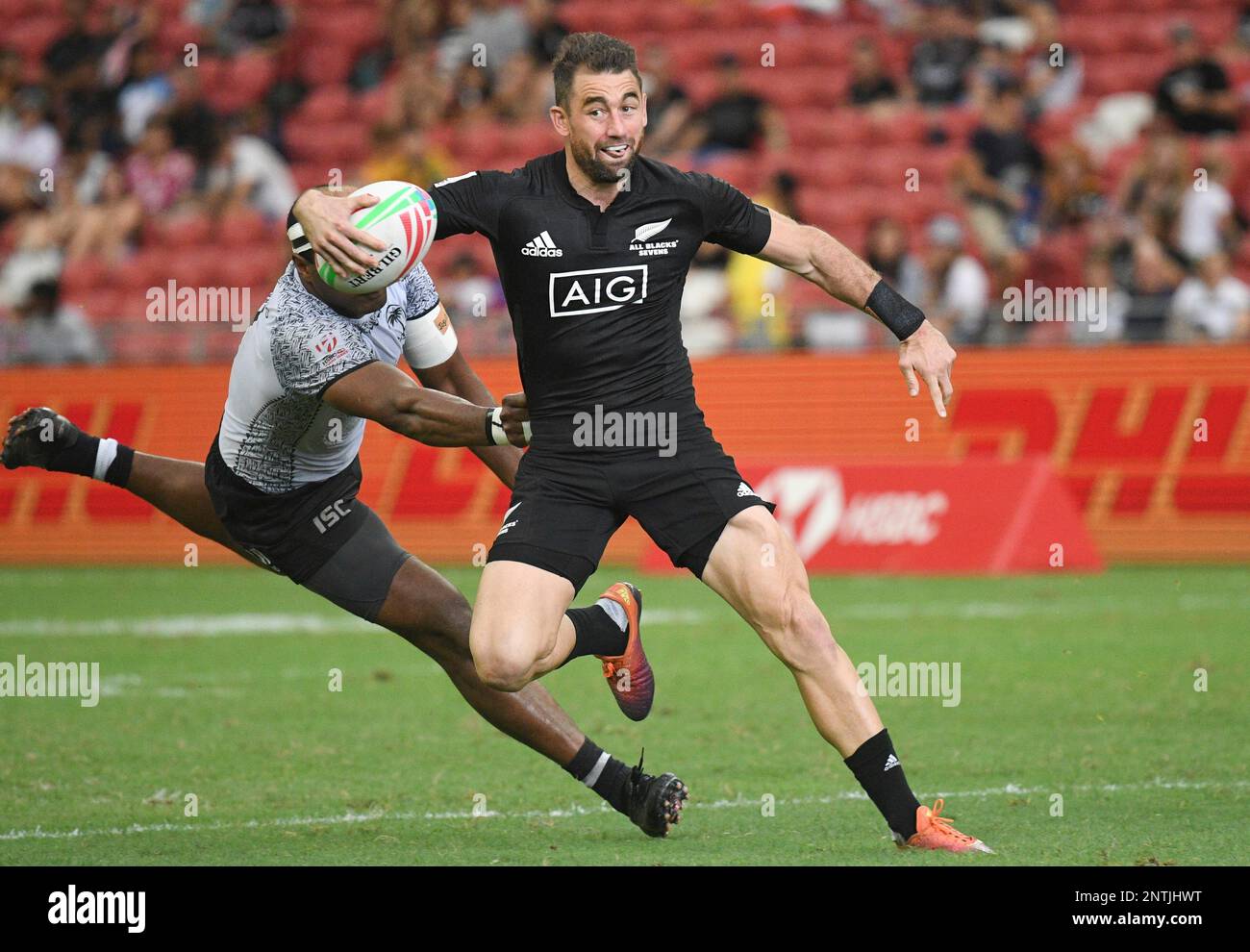 New Zealand's Kurt Baker during the HSBC Singapore Rugby Sevens Cup ...
