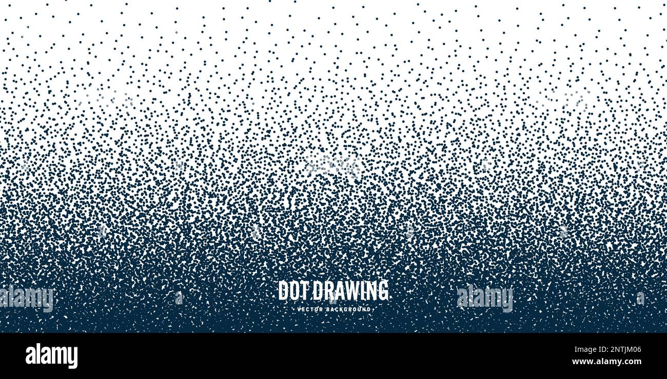 Stipple pattern, dotted geometric background. Stippling, dotwork ...