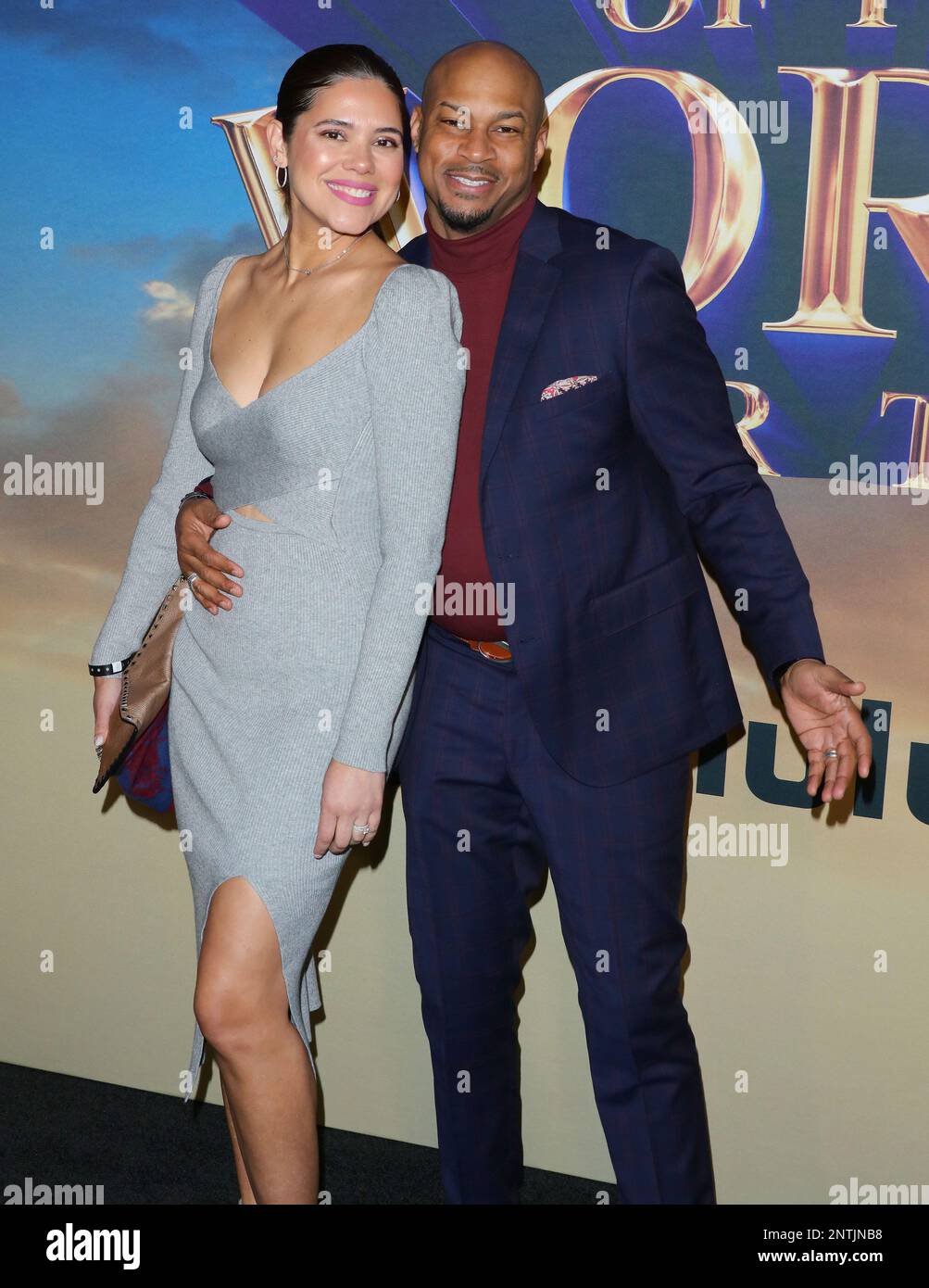 Hollywood, USA. 27th Feb, 2023. Finesse Mitchell, Adris Debarge arrives ...