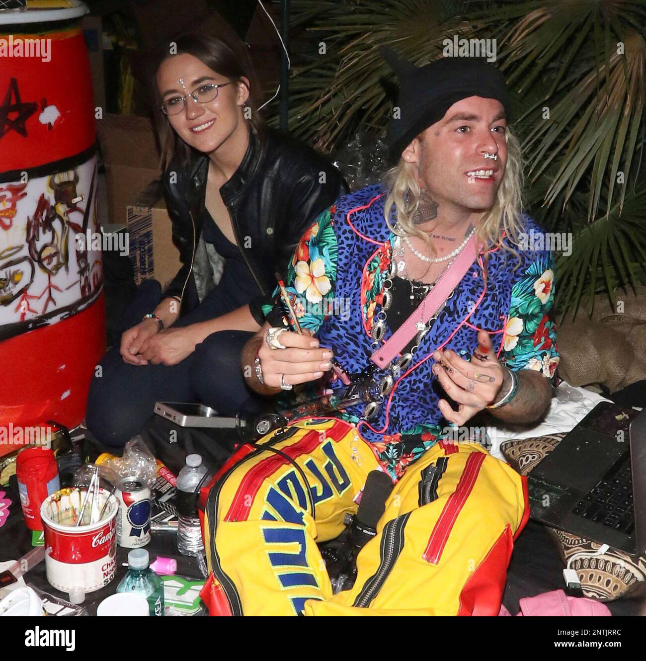 Photo by: zz/GOTPAP/STAR MAX/IPx 2019 4/13/19 Sarah Moore aka Stalker ...