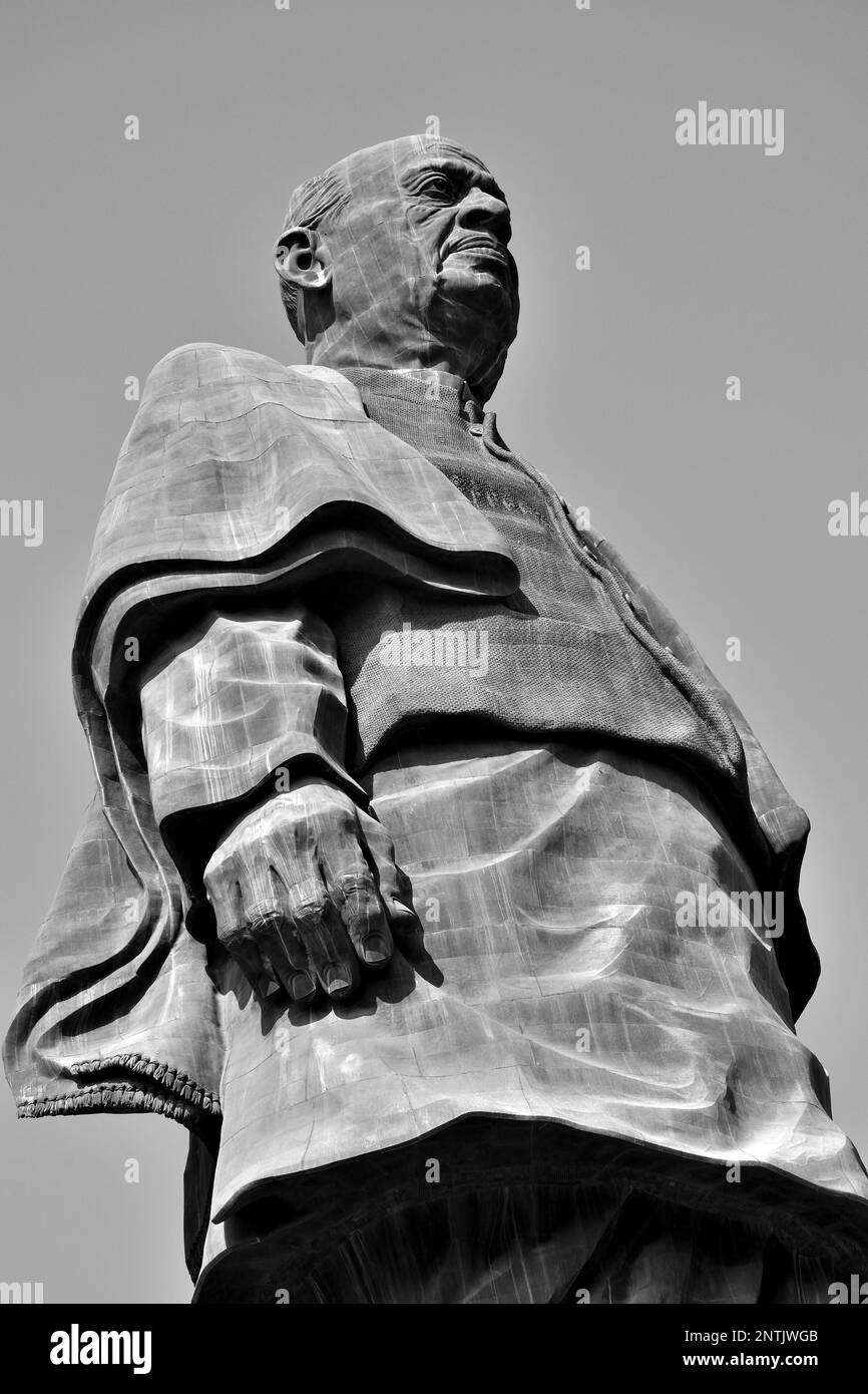 Statue Of Unity, colossal statue of Vallabhbhai Patel, tallest statue in the world, located in ...