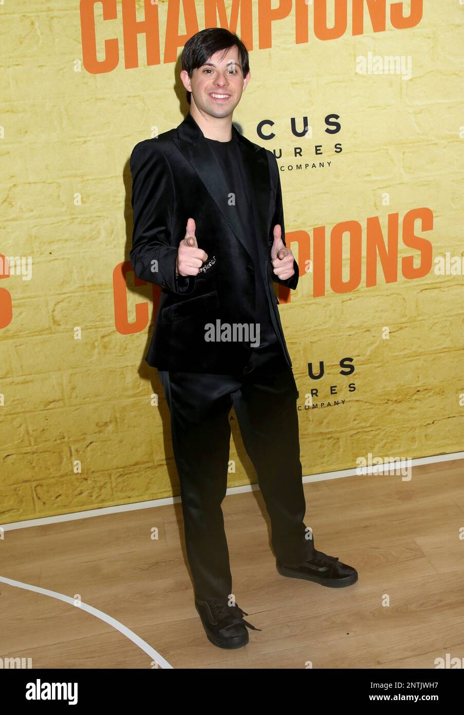 Matthew Von Der Ahe attending the 'Champions' New York Premiere held at ...