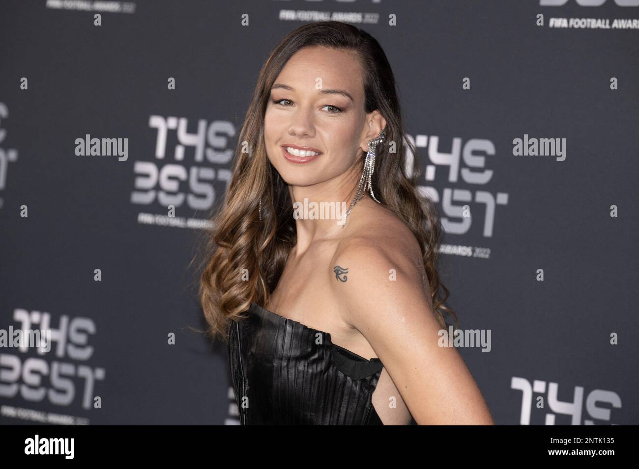 Christiane Endler arrives at the Best FIFA Football Awards ceremony, on ...