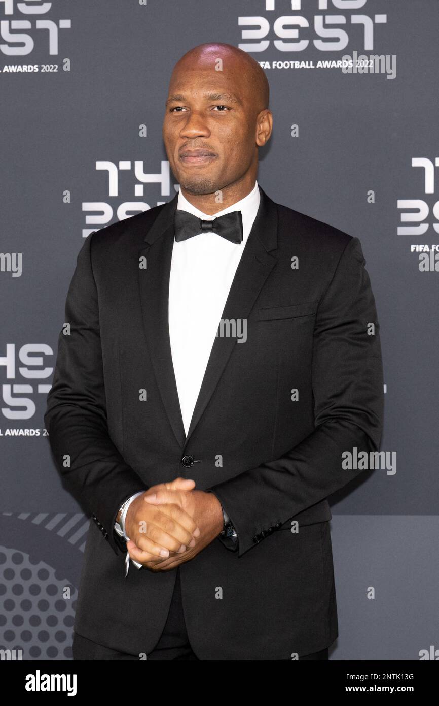 Didier Drogba arrives at the Best FIFA Football Awards ceremony, on ...
