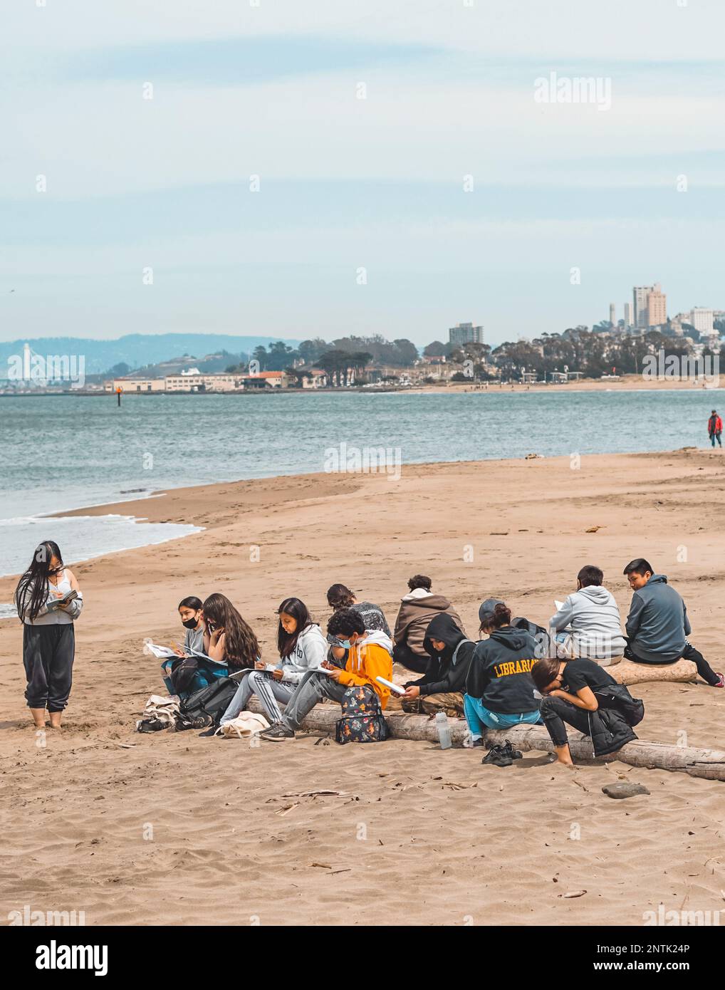 Group young students sitting on hi-res stock photography and images - Alamy