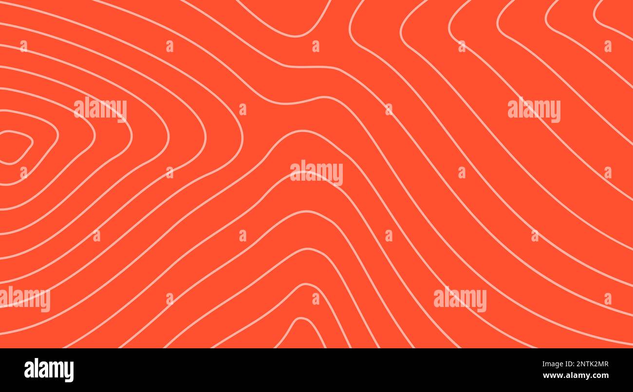 Salmon fish meat pattern, texture background. Vector orange textured ...