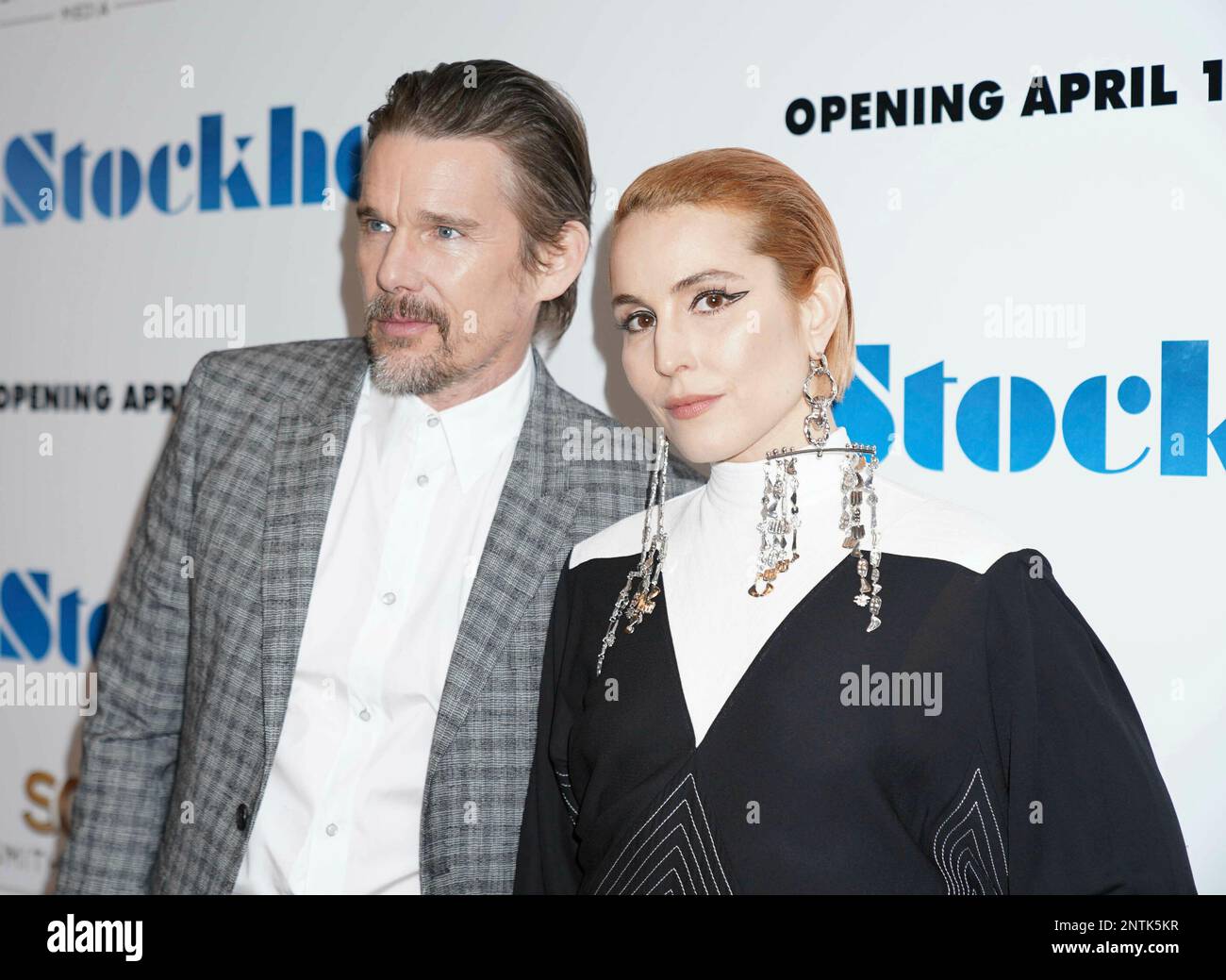 Photo by: John Nacion/STAR MAX/IPx 2019 4/11/19 Ethan Hawke and Noomi ...