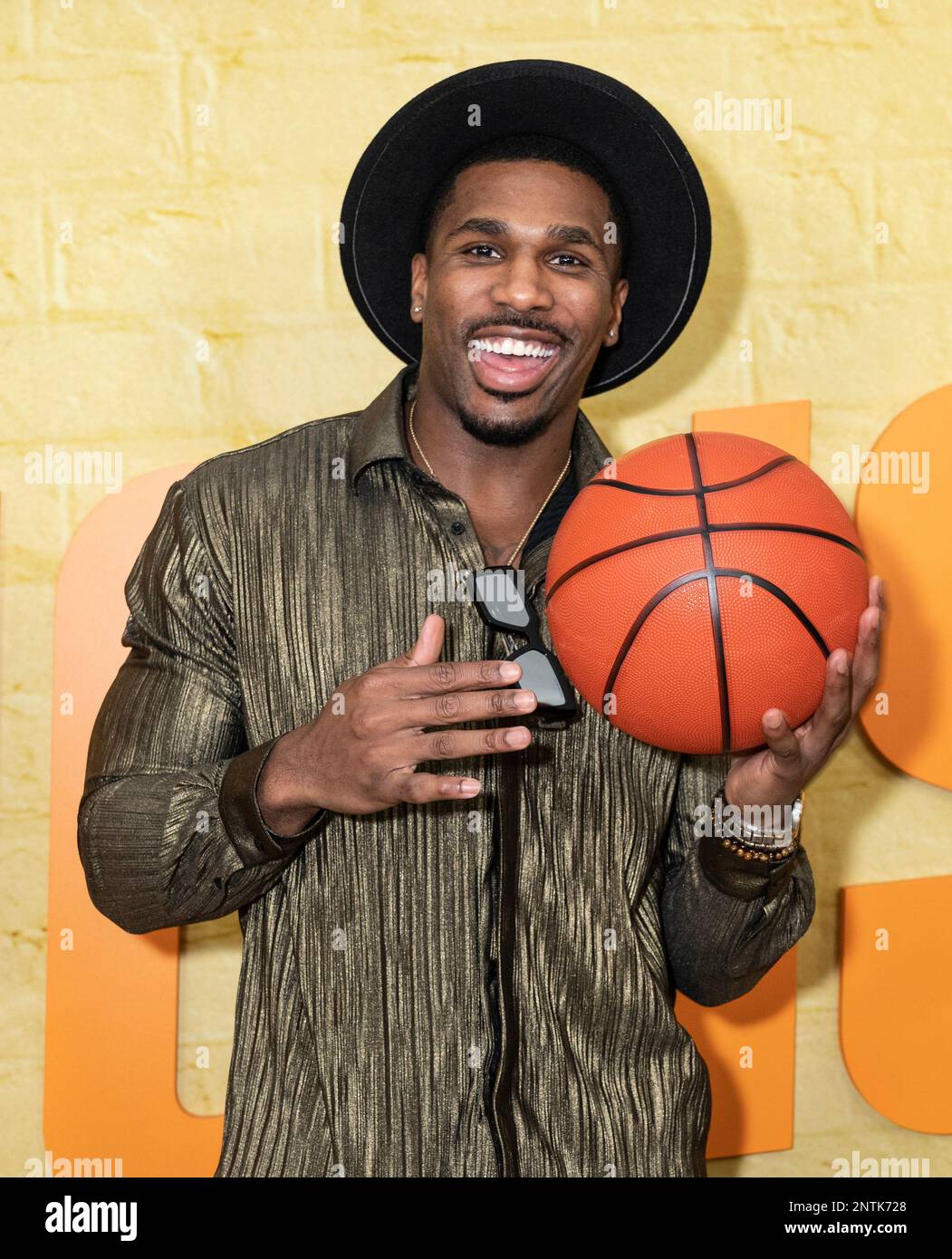 Corey Law attends the premiere of "Champions" at AMC Lincoln Square ...