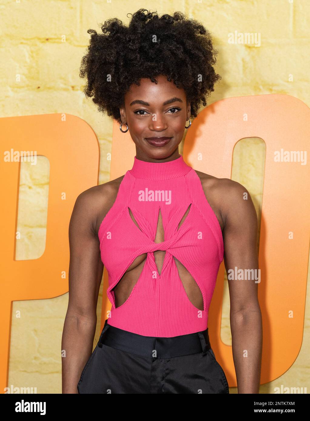 Tanaye White attends the premiere of "Champions" at AMC Lincoln Square ...