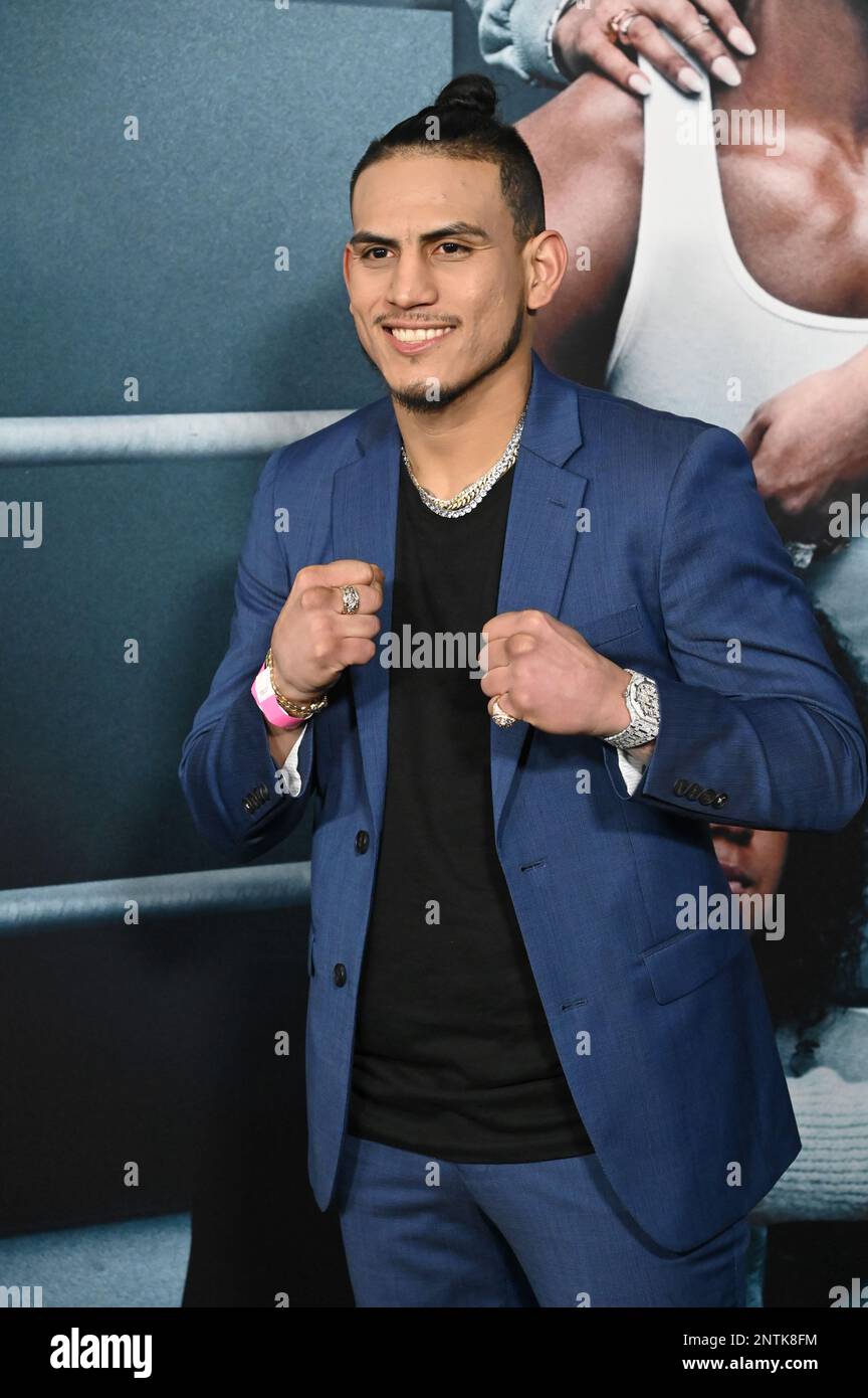Los Angeles, USA. 27th Feb, 2023. Jose Benavidez Jr. at the premiere ...