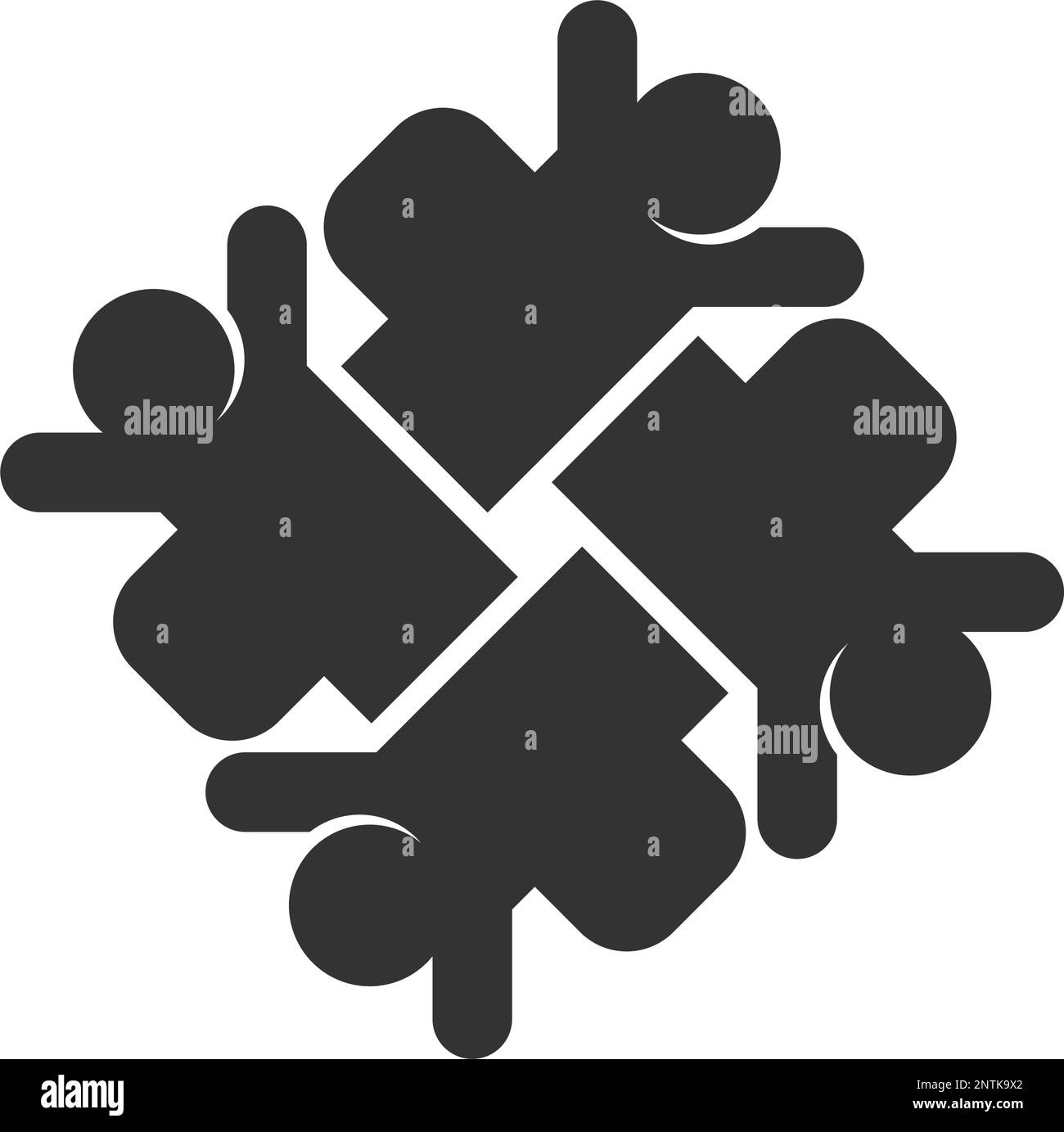 Global Community Logo Icon Elements Template. Community human Logo ...