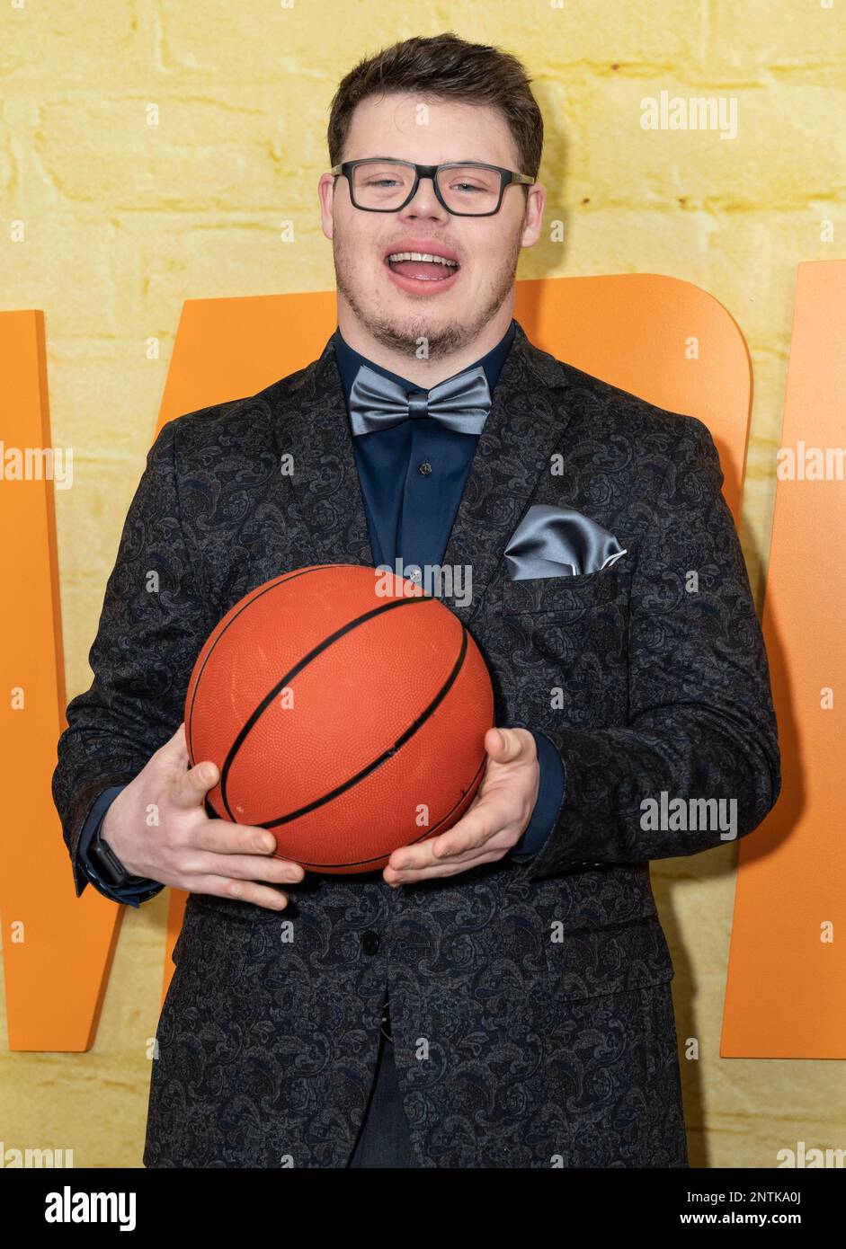 James Day Keith attends the premiere of "Champions" at AMC Lincoln ...
