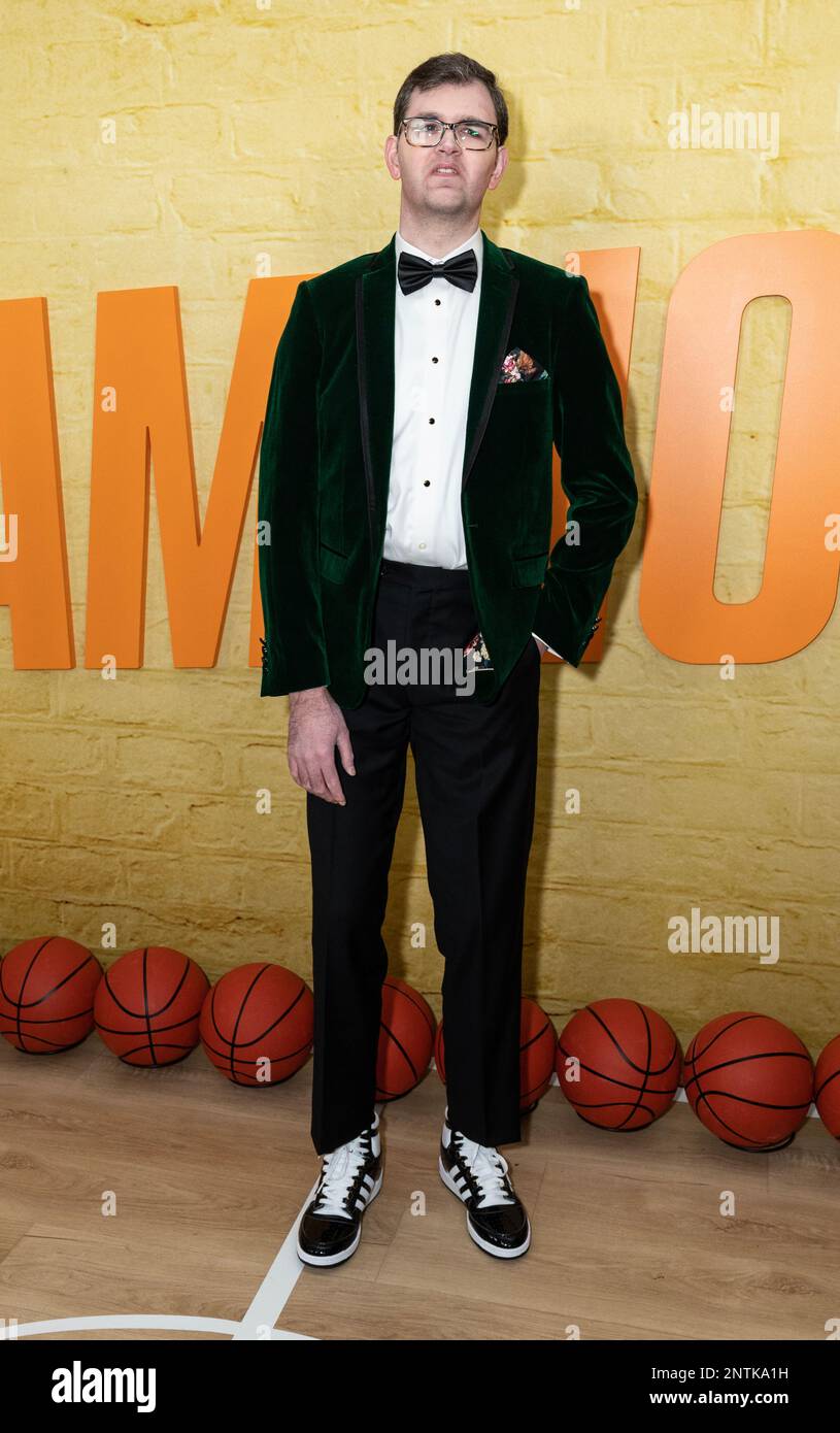 Bradley Edens attends the premiere of "Champions" at AMC Lincoln Square ...