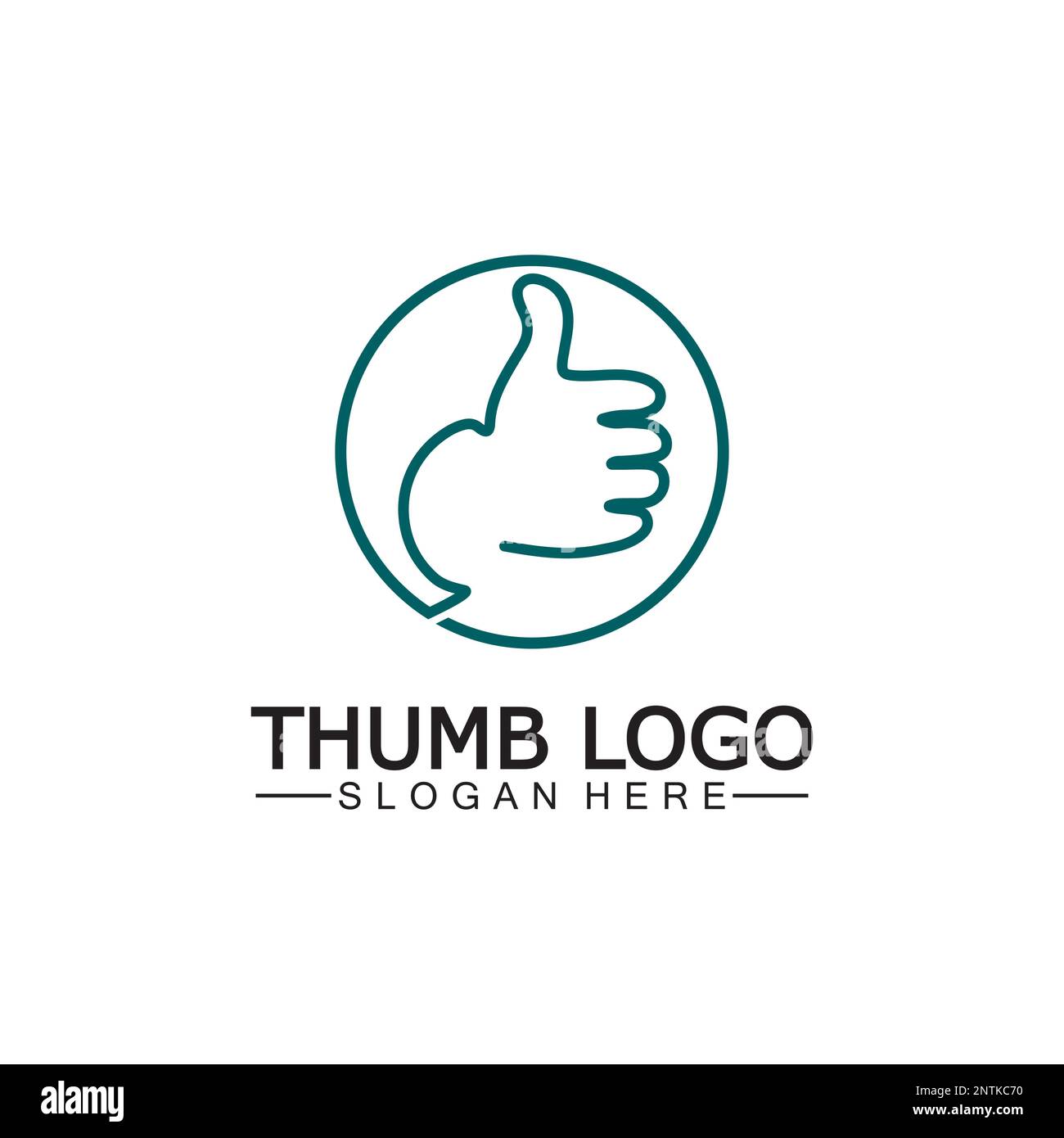 Thumb up concept logo template.Good symbol for your web site design ...