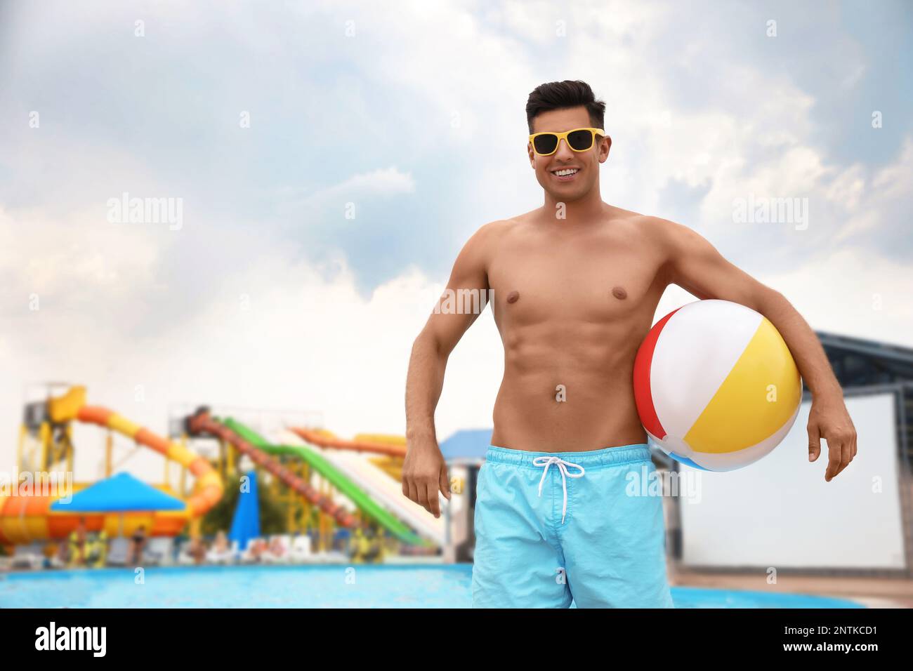 Inflatable aquapark hi-res stock photography and images - Alamy