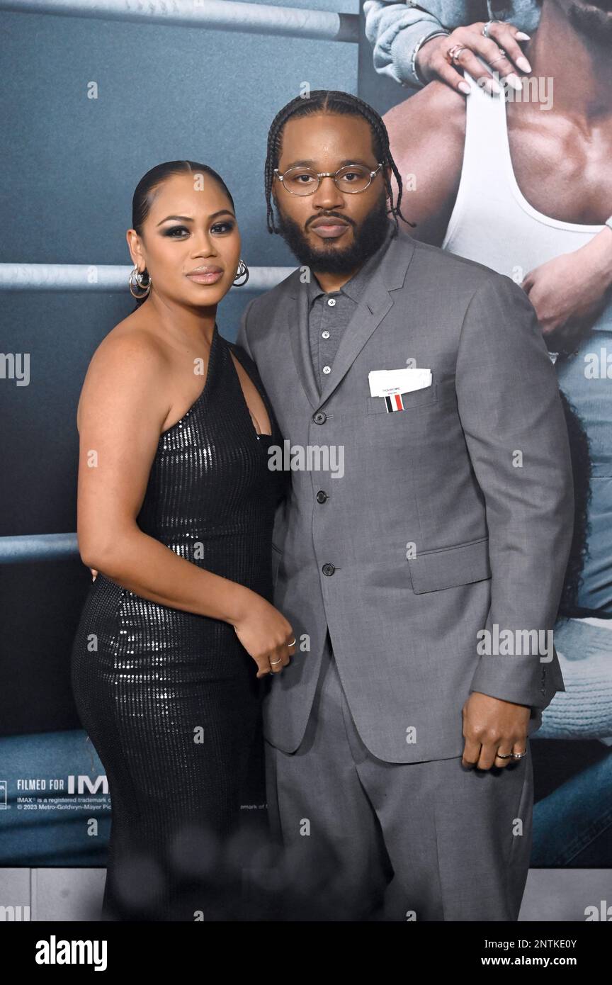 Los Angeles, USA. 27th Feb, 2023. Zinzi Coogler & Ryan Coogler at the ...