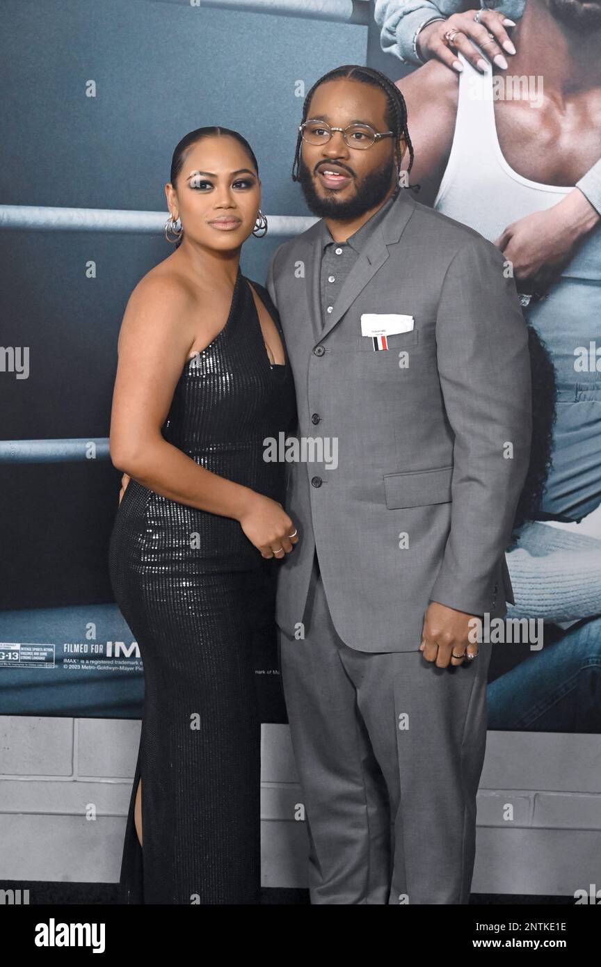 Los Angeles, USA. 27th Feb, 2023. Zinzi Coogler & Ryan Coogler at the ...