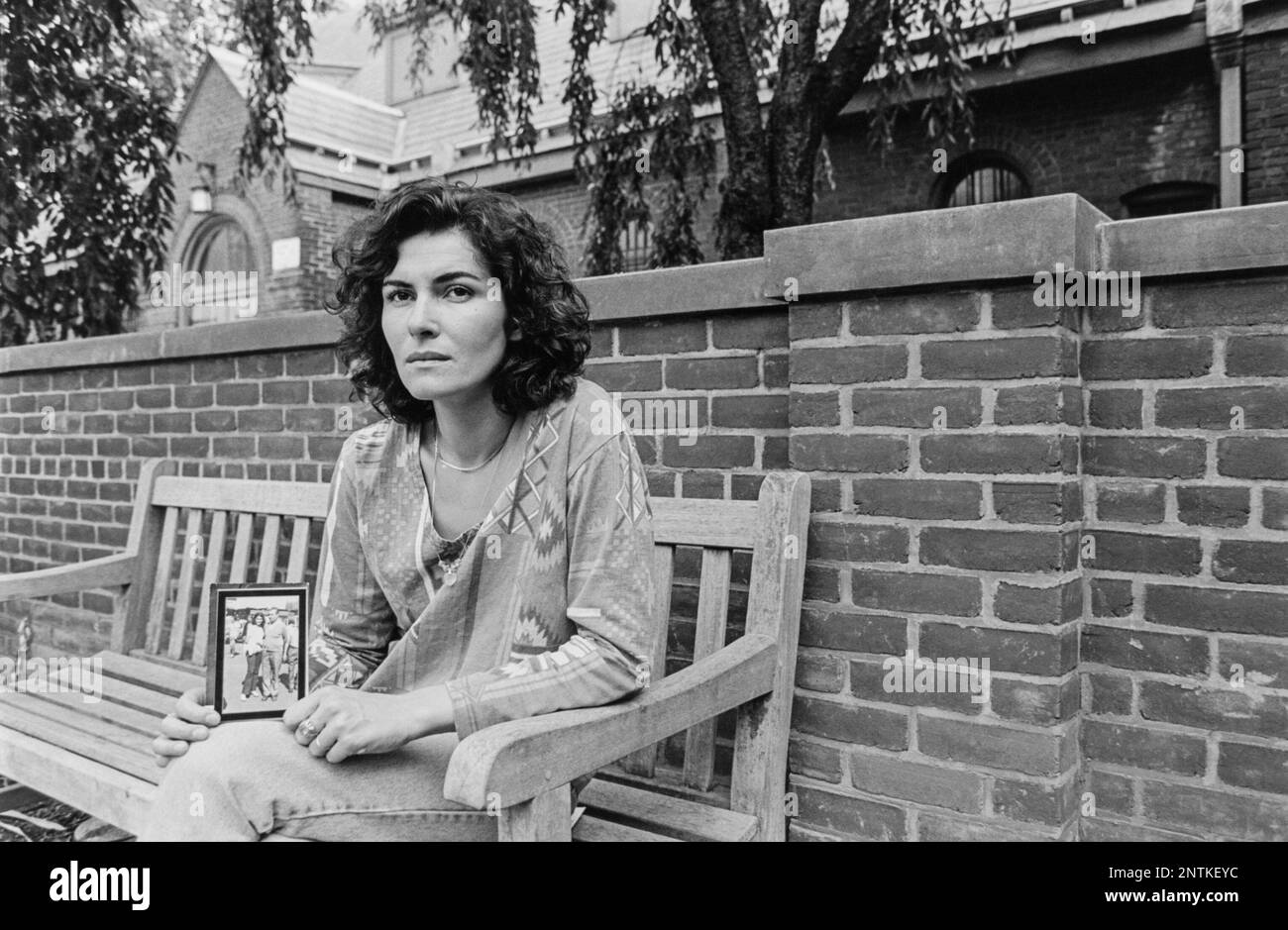 Suzana Basaricilic (with photo of her and her father) in St Mark's ...