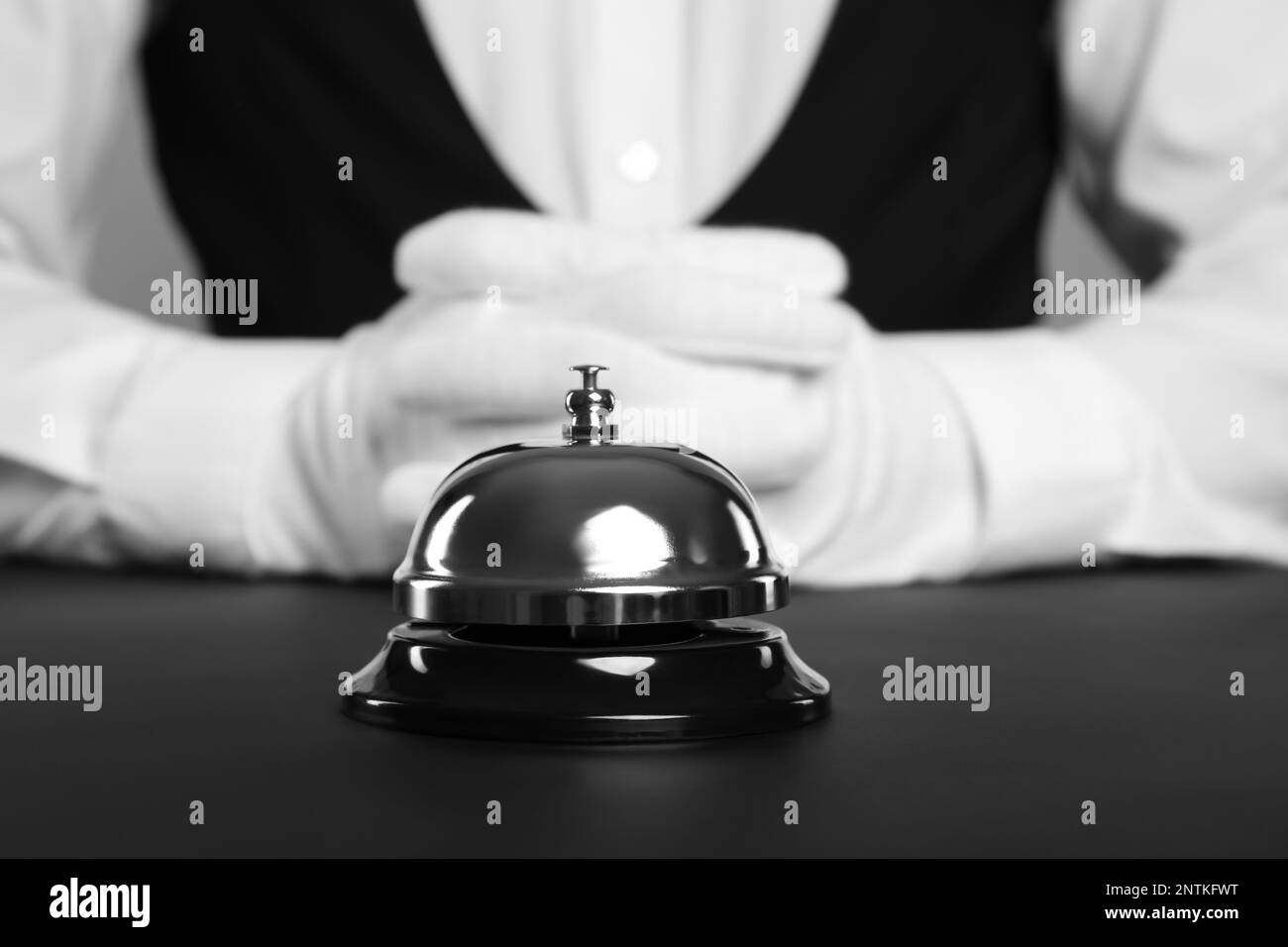 Closeup employee Black and White Stock Photos & Images - Alamy