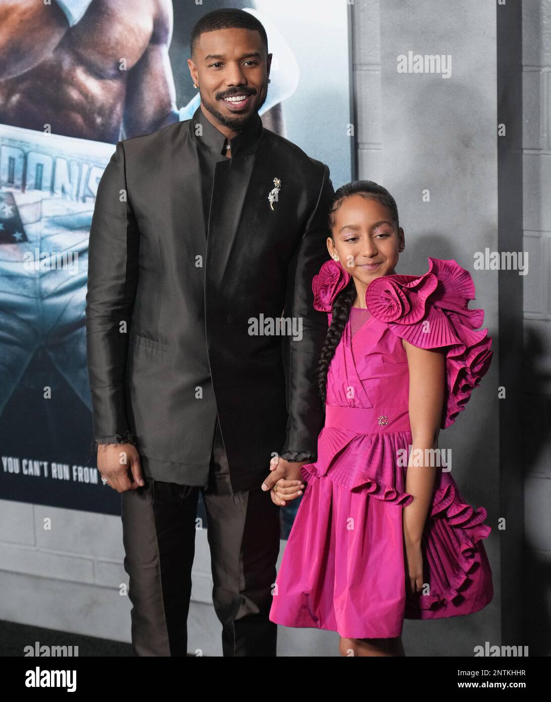 Los Angeles, USA. 27th Feb, 2023. (L-R) Michael B. Jordan and Mila ...