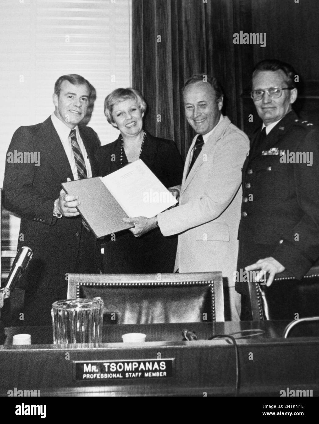 Lieutenant colonel Lonny Alexander, Mrs. Harleen Alexander, Rep. G ...