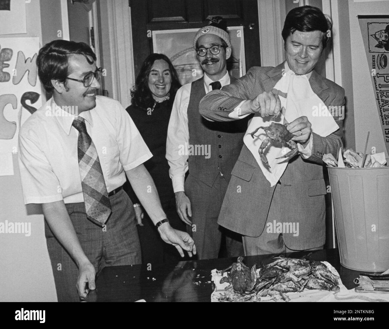 Jon Delano, Mary-Jo Dennis, Bob O'Neil and Rep. Doug Walgren, D-Pa ...