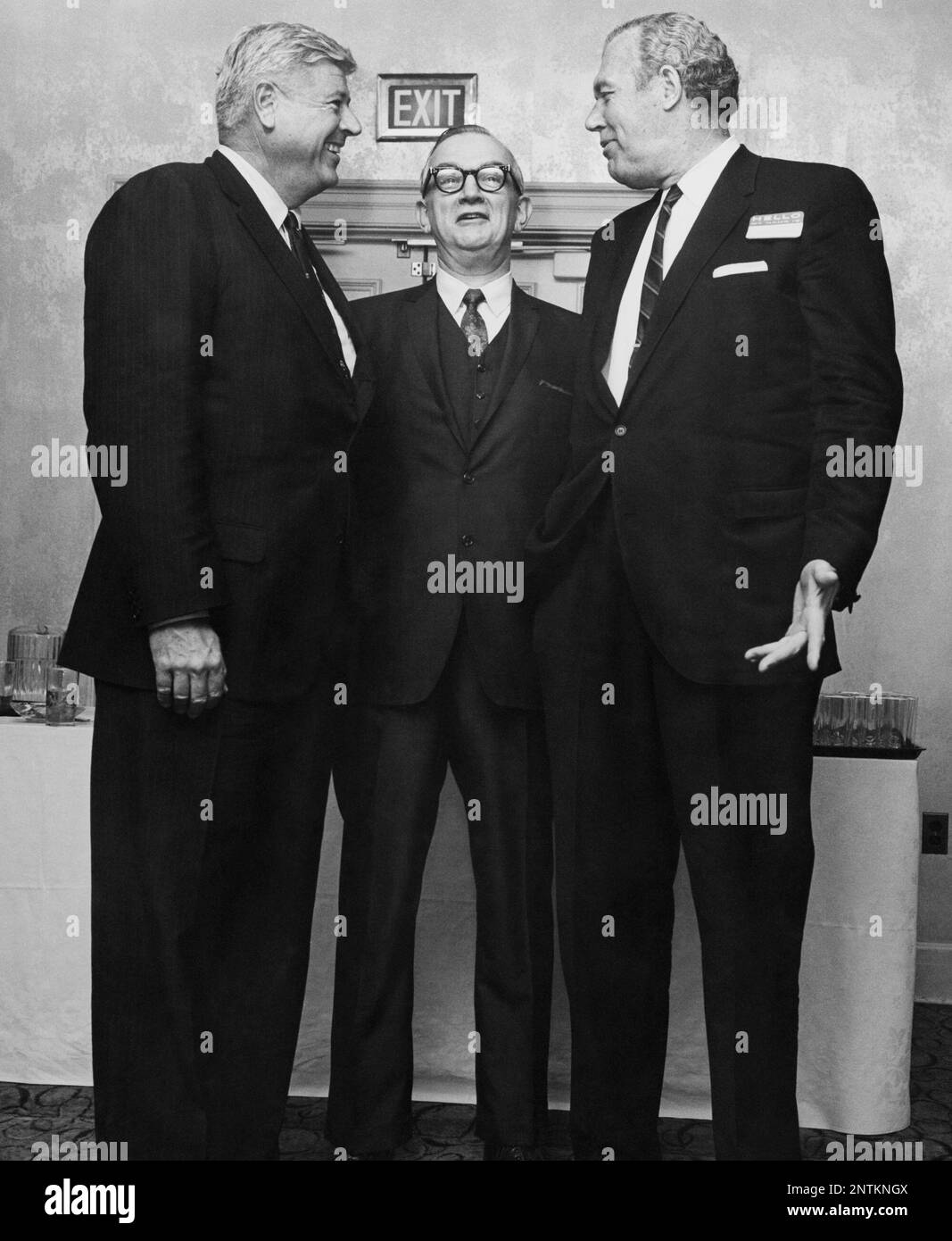 Rep. John P. Saylor, Pa., Paul Jessup, and VP Kennecott Copper, at a ...