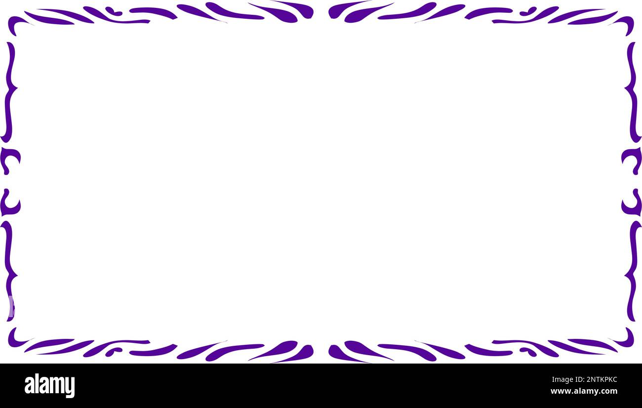 Purple color abstract illustration background frame border texture ...