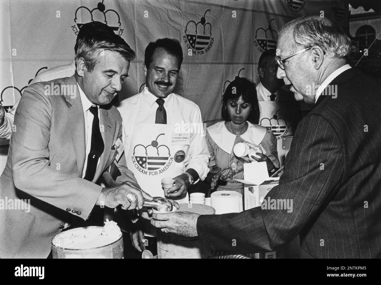Rep. Ron Marlenee, R-Mont., A. Roger Maxwell, and Frank Horton, R-N.Y ...