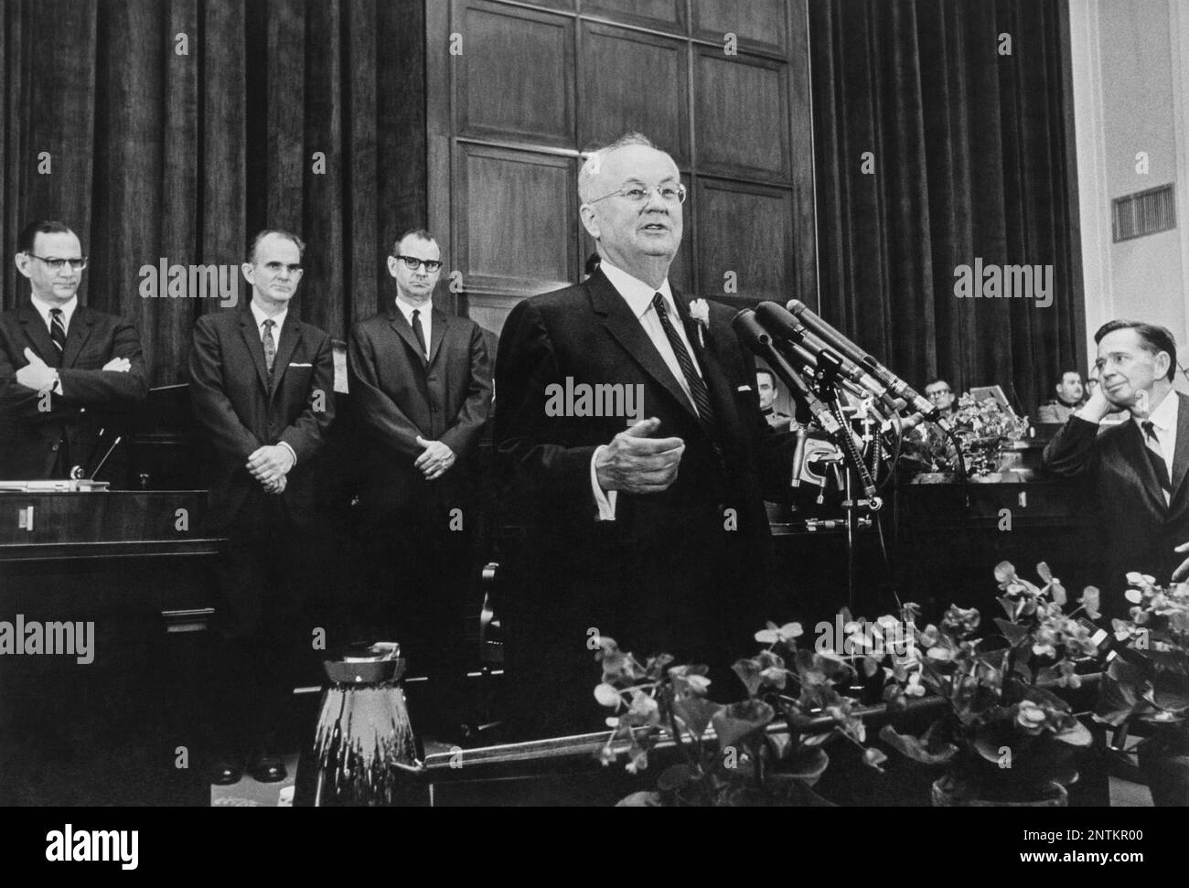 Rep. Wright Patman, D-Tex., Chairman of House Banking and Currency ...
