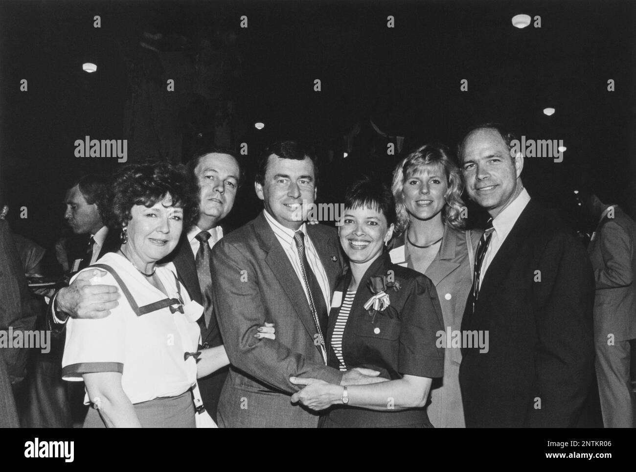 James Bilbray, David R. Nagle with his wife Diane, and James W. Grant ...