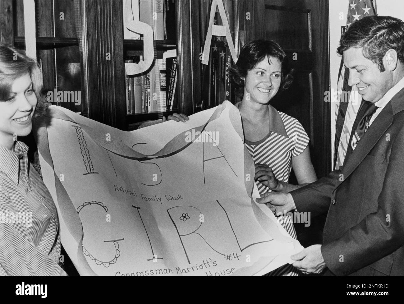 On his return to Washington after his baby's birth in Salt Lake City ...