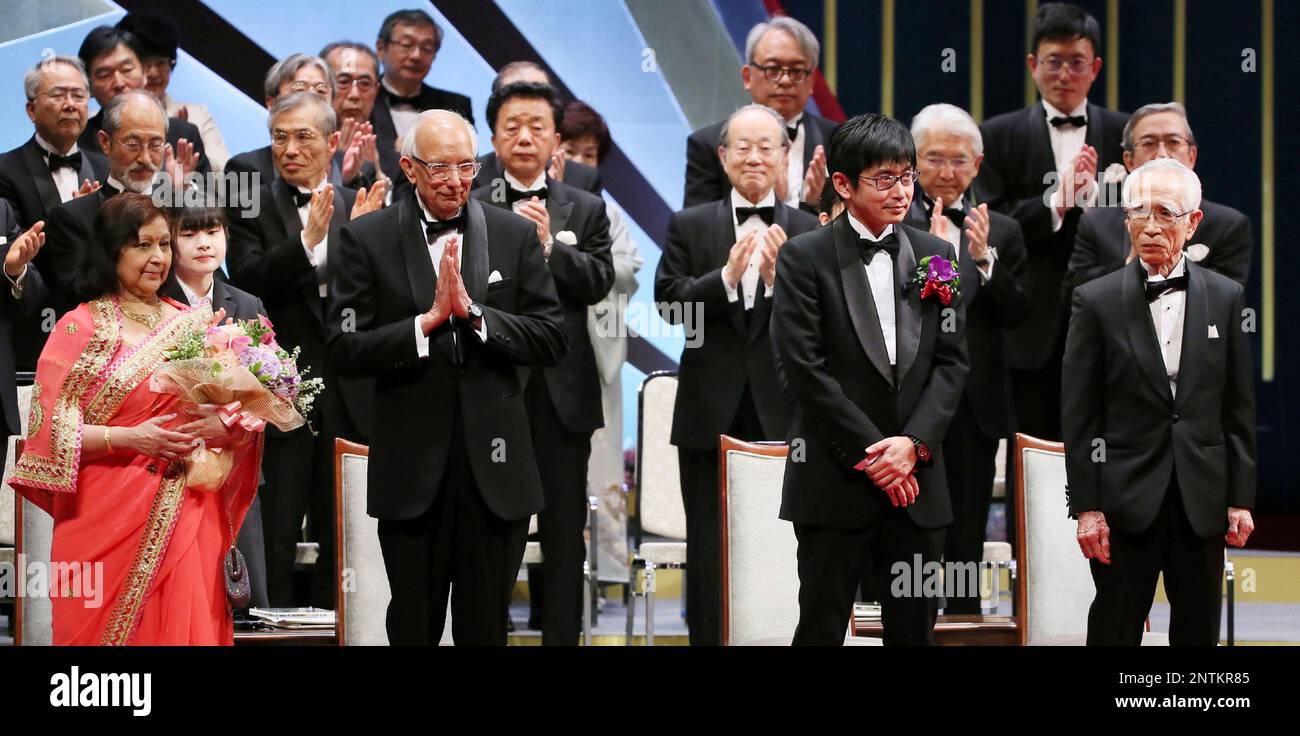Japan Prize Laureats Prof. Rattan Lal (2nd from L on front row ...