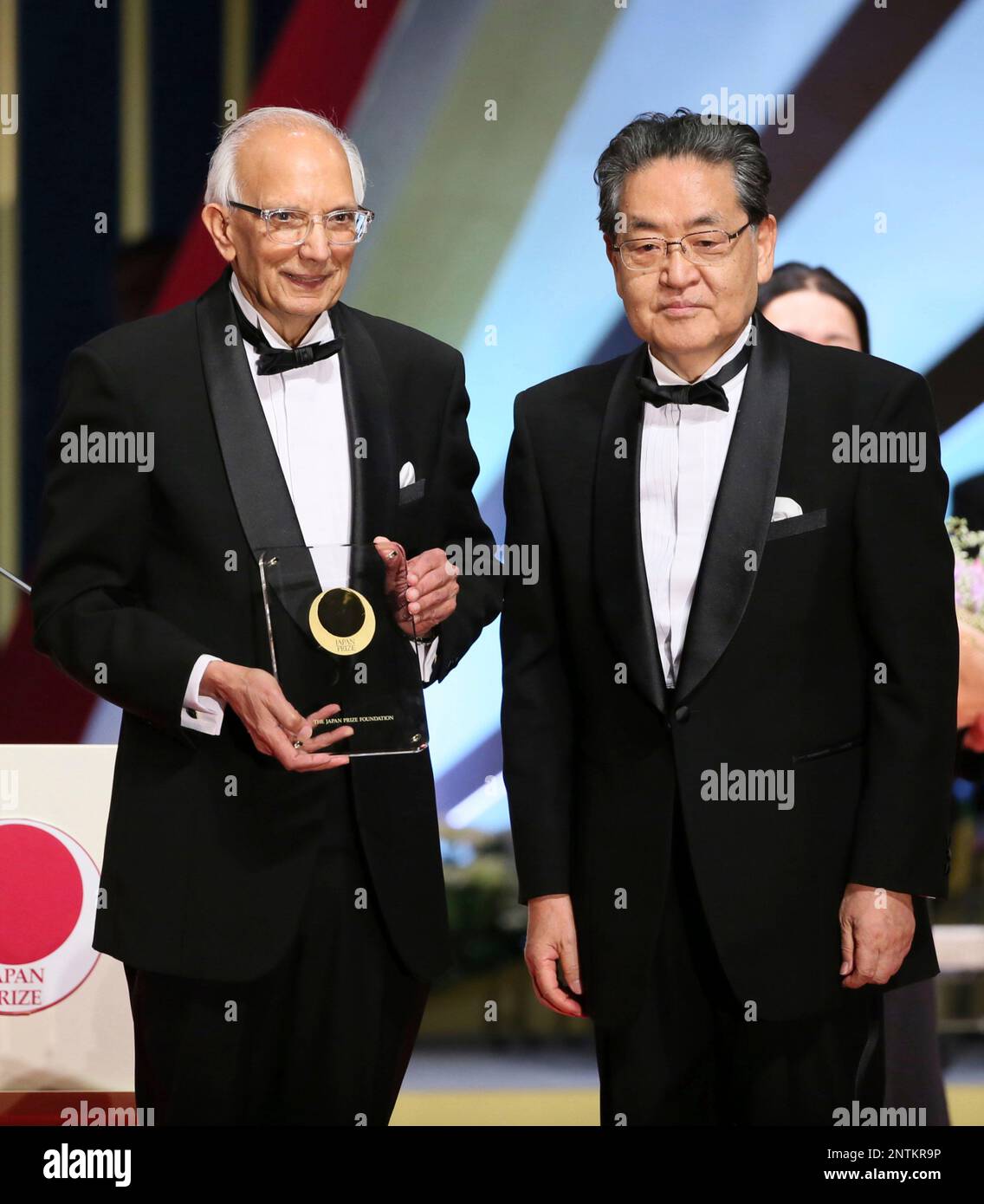 Japan Prize Laureat Prof. Rattan Lal (L), Distinguished University of ...