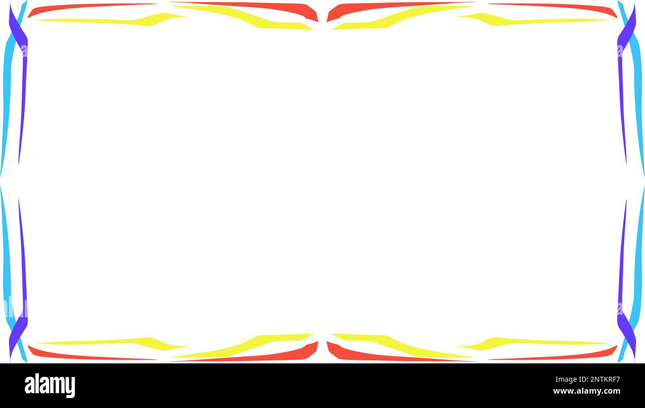 Abstract background with colorful texture frame border. Perfect for ...