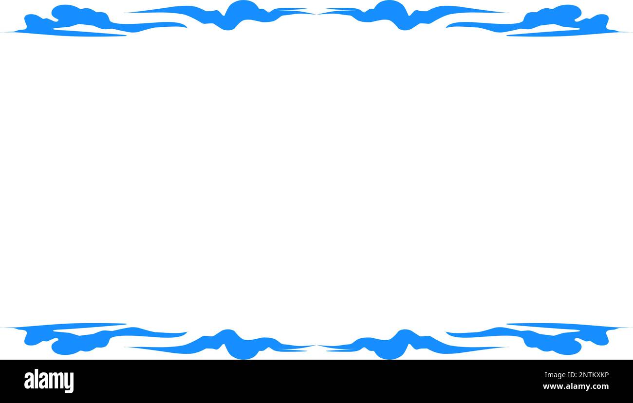 Abstract blue frame border texture illustration background. Perfect for ...