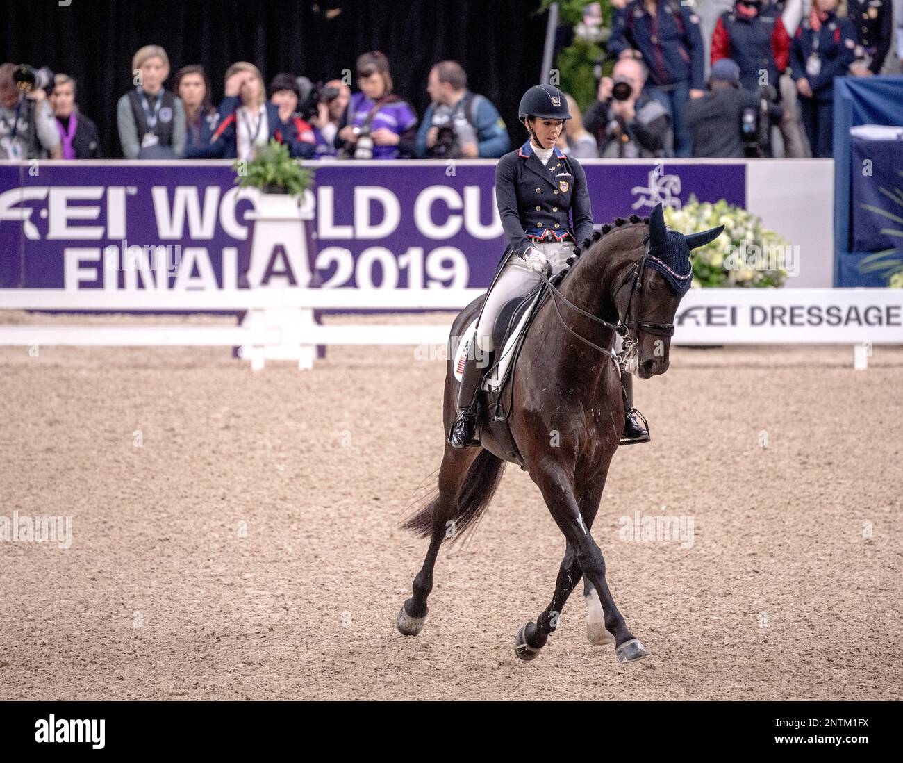 Kasey Perry-Glass US rides Goerklintgaards Dublet during FEI dressage ...