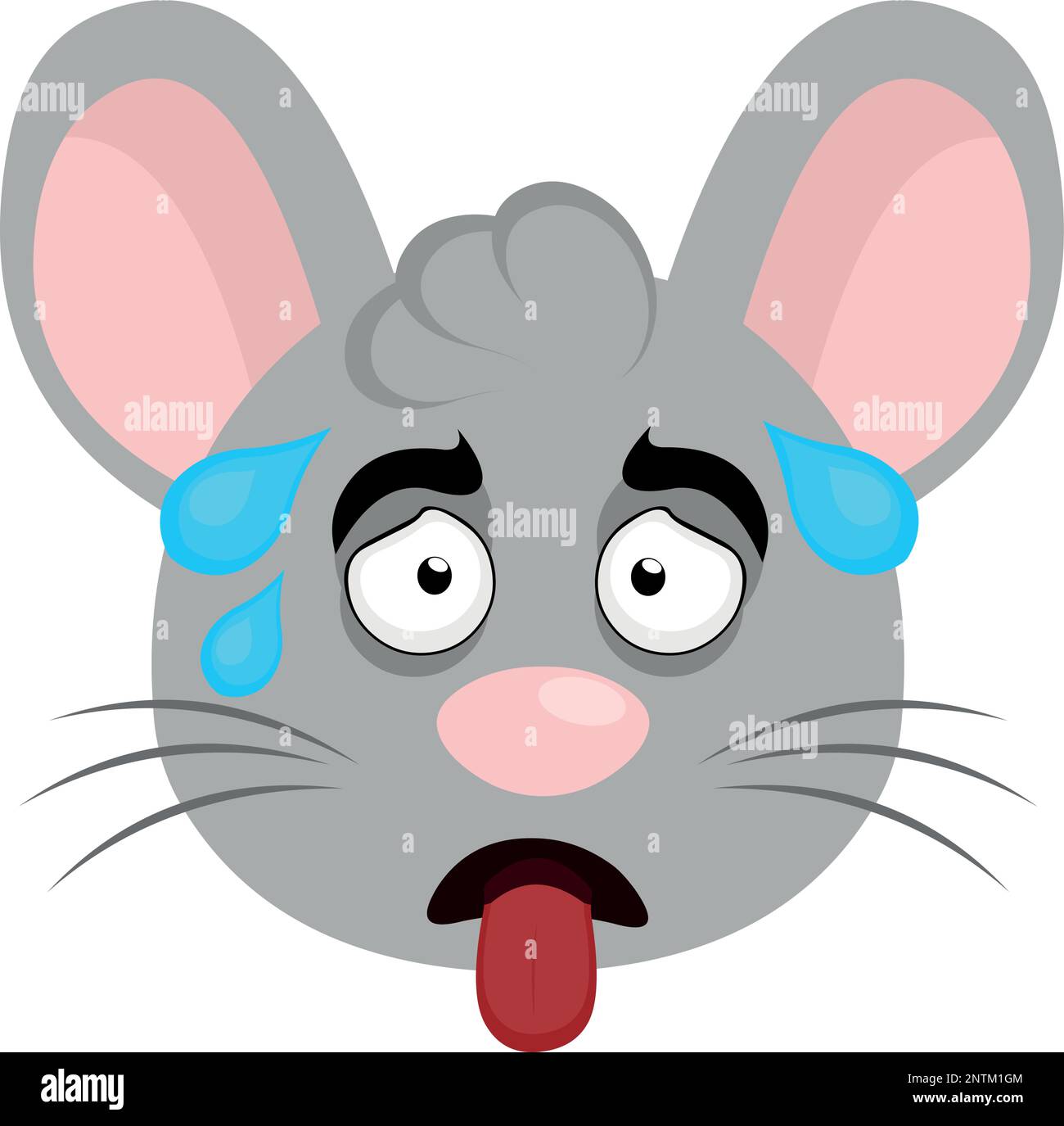 Exhausted rodent Stock Vector Images - Alamy
