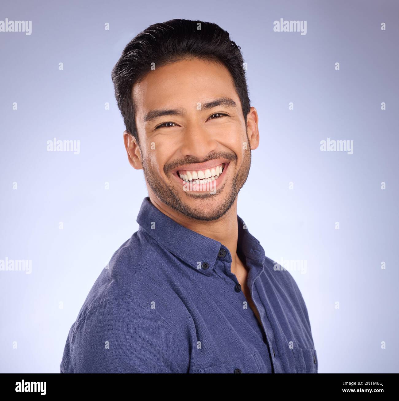 Business man, smile and portrait of a marketing manager from the ...