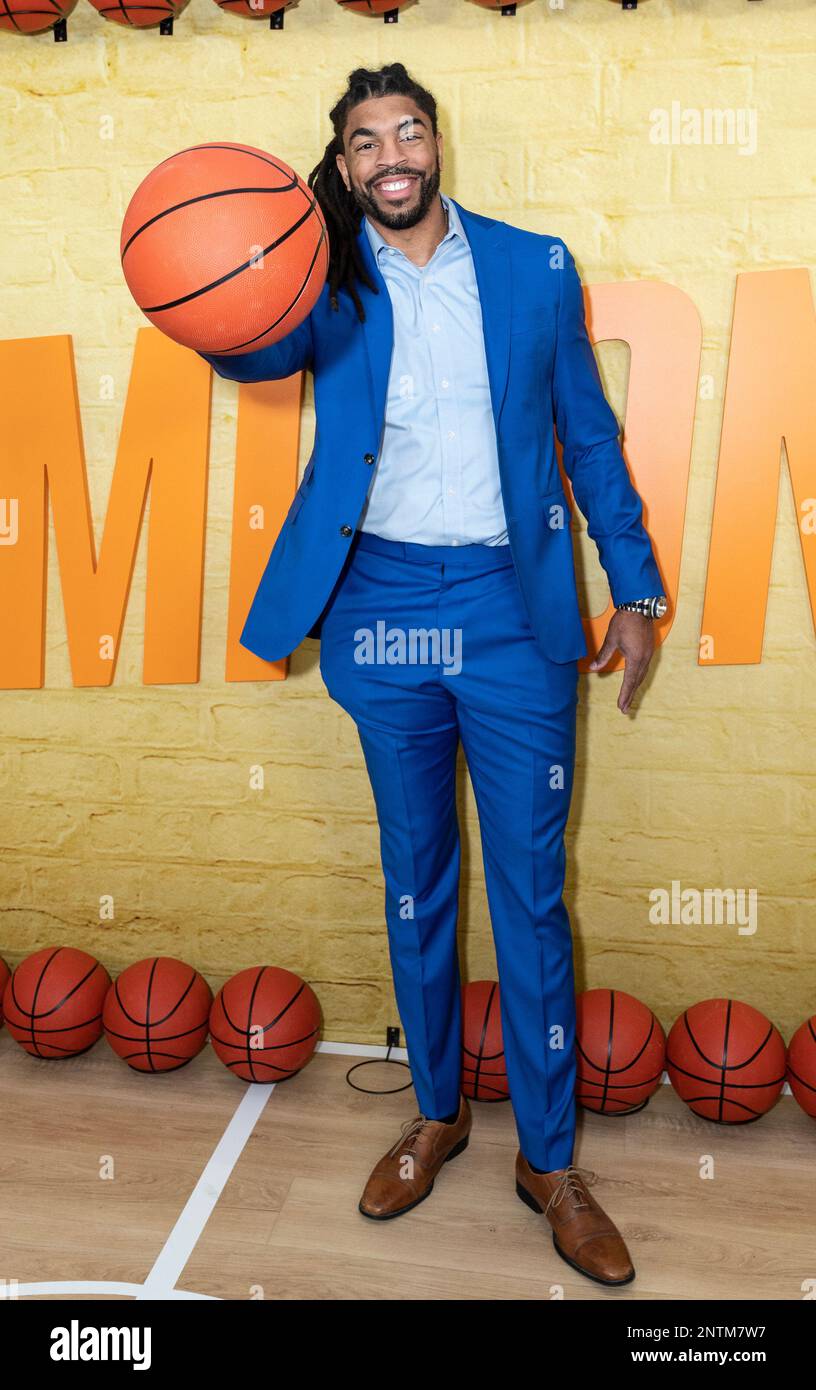 New York, US, february 27, 2023. Donte "Hammer' Harrison attends the ...